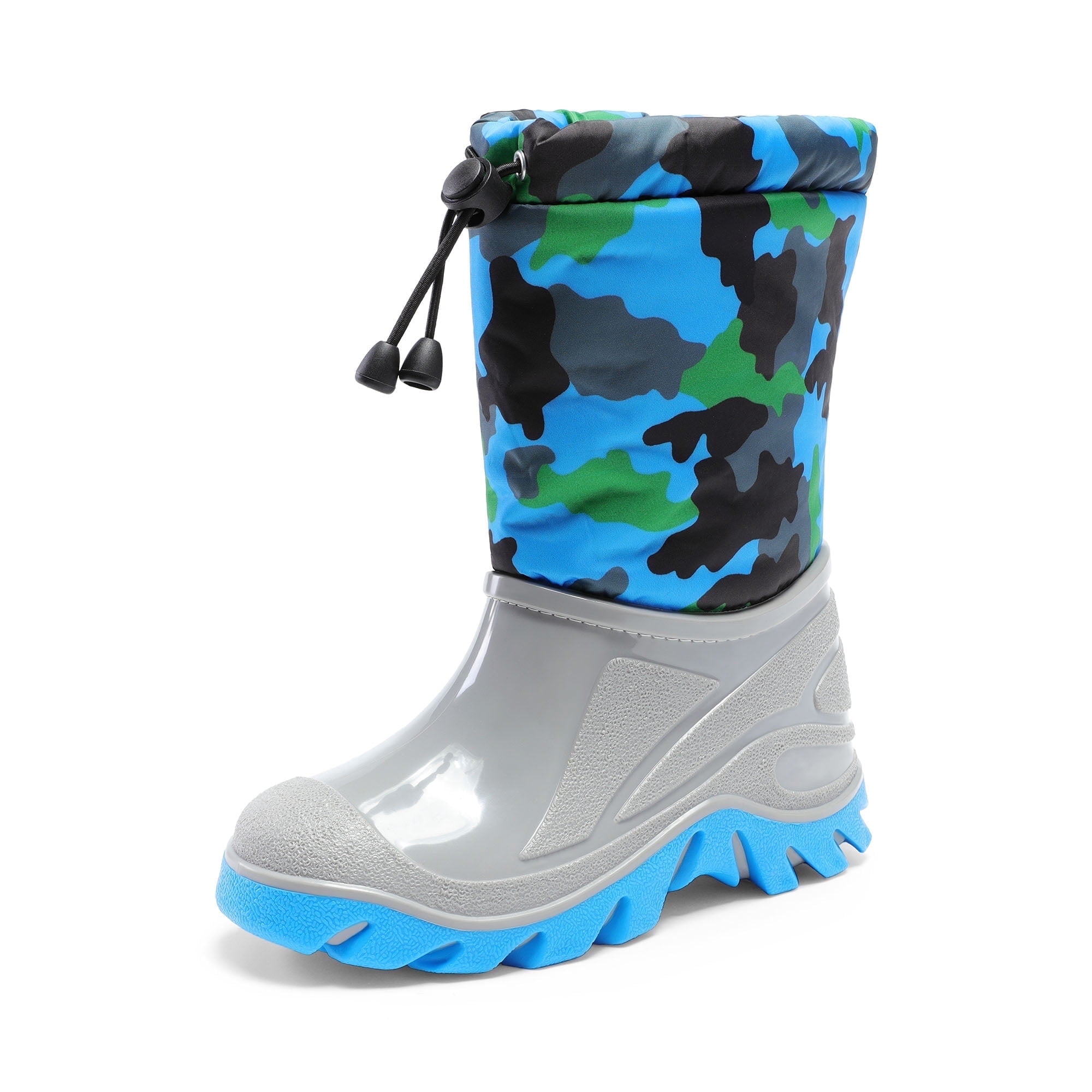 Dream Pairs Boys Girls Waterproof Slip Resistant Snow Boots Mid-Calf ...