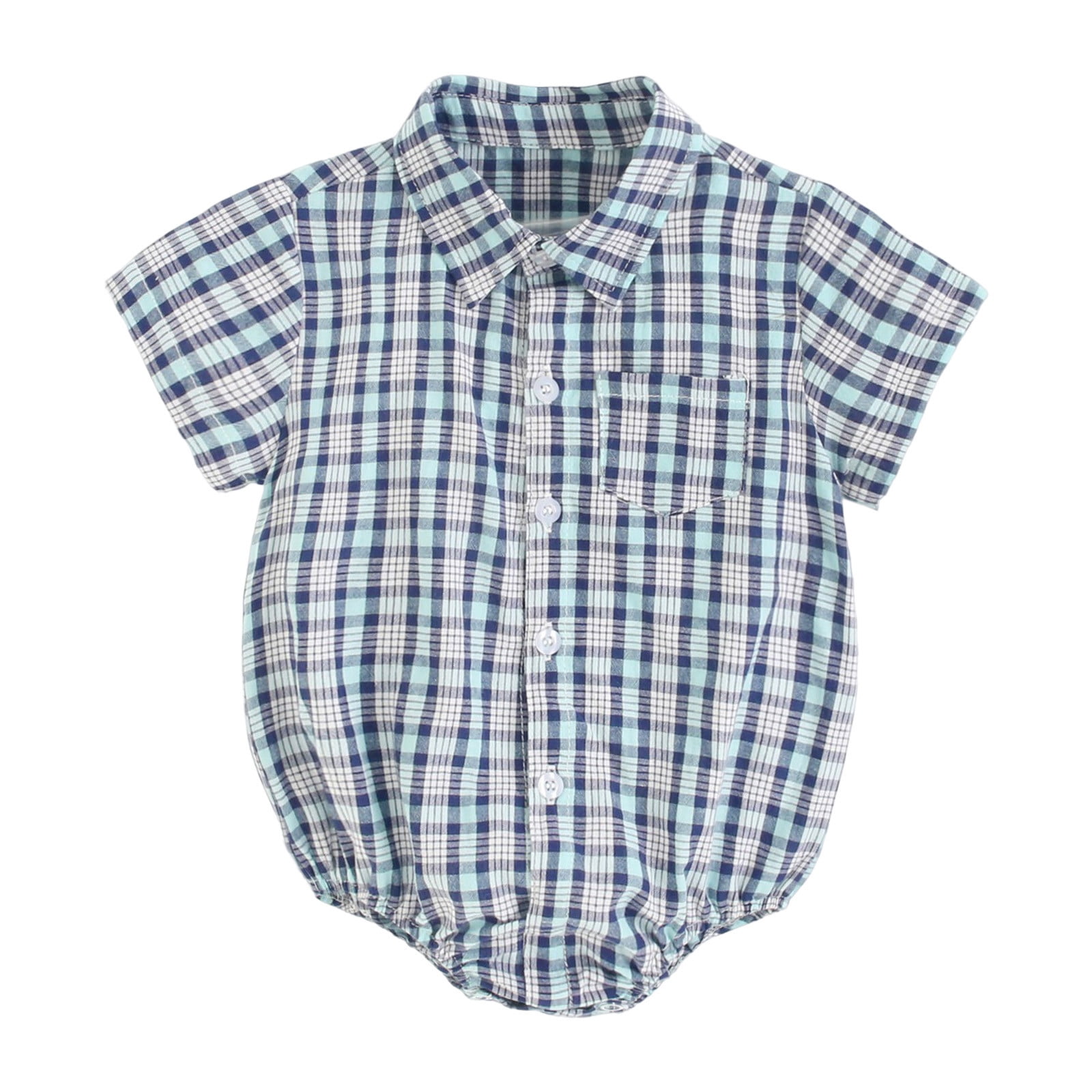 Boys GirlsShort Sleeve Print Romper Clothes Summer For Children Baby ...