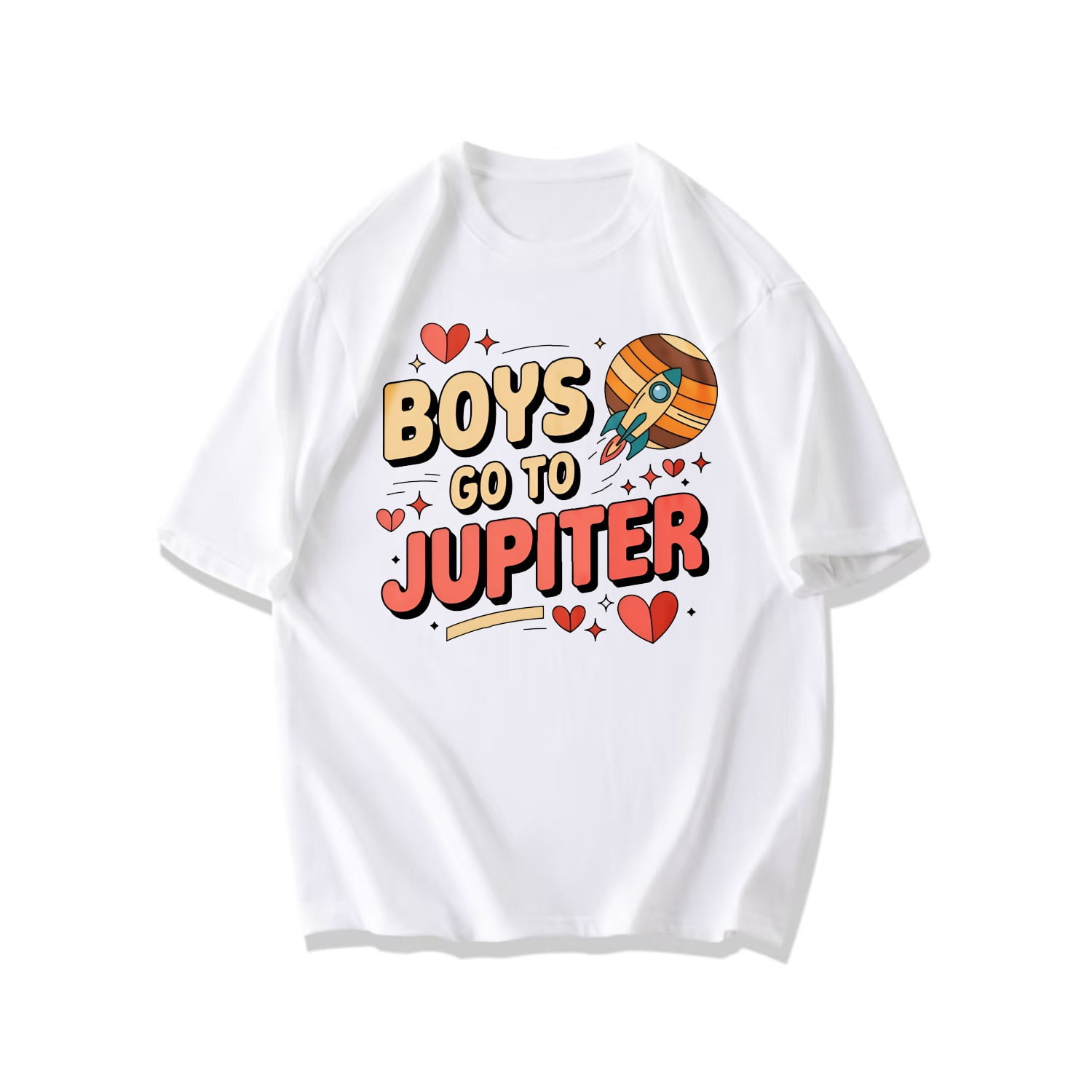 Boys Go To Jupiter T Shirt Black Space Rocket And Planet Print For ...