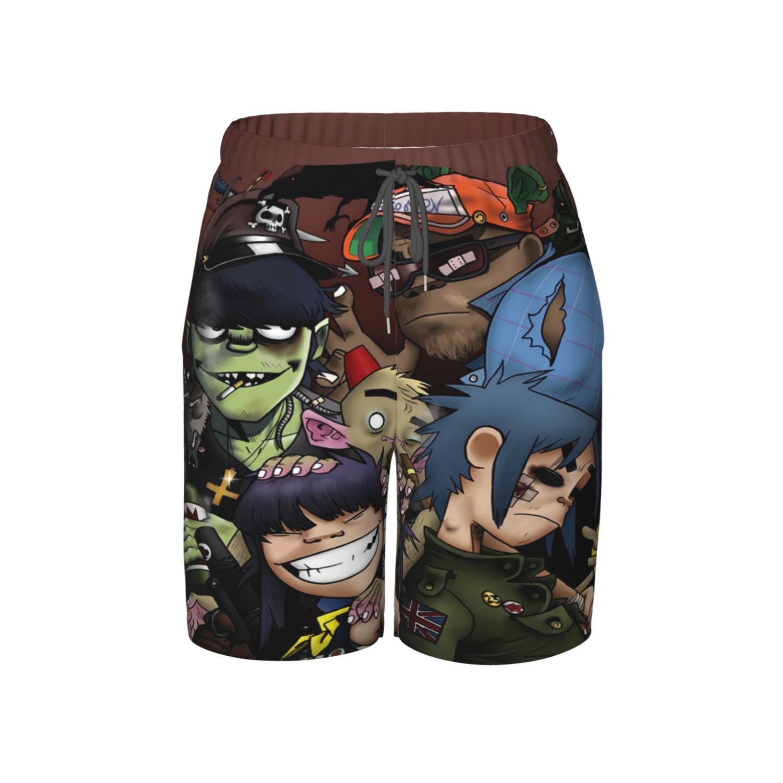 Boys Gorill-,A2 Swim Trunks With Mesh Liner Kids Cartoon Quick Dry Swim ...