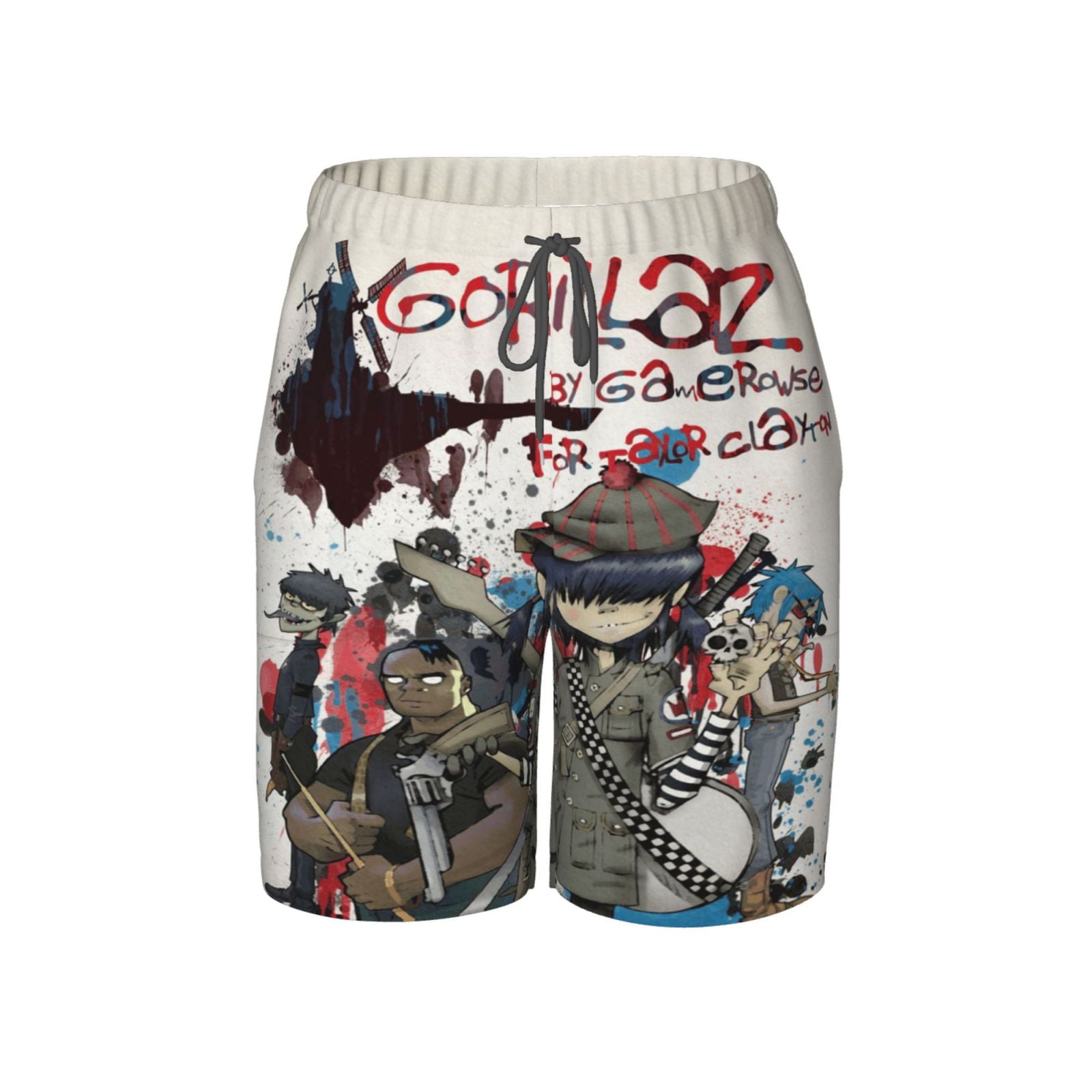 Boys Gorill-,A2 Swim Trunks With Mesh Liner Kids Cartoon Quick Dry Swim ...