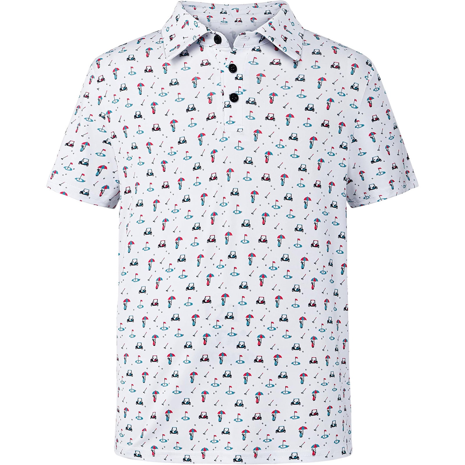 Boys Graphic Print Short Sleeve Tee Soft Blend Casual Design Everyday ...