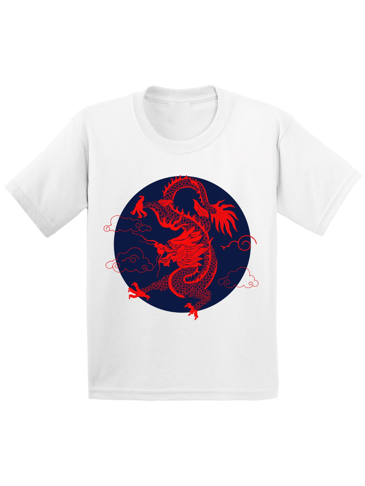 Boys Graphic Tees - Dragon Shirt for Kids - Walmart.com