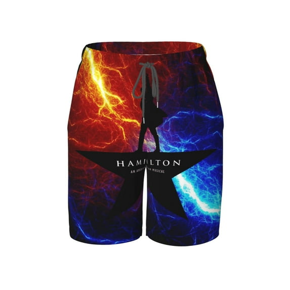 Boys Hamil-,Ton Star Music0l Swim Trunks With Mesh Liner Kids Cartoon ...