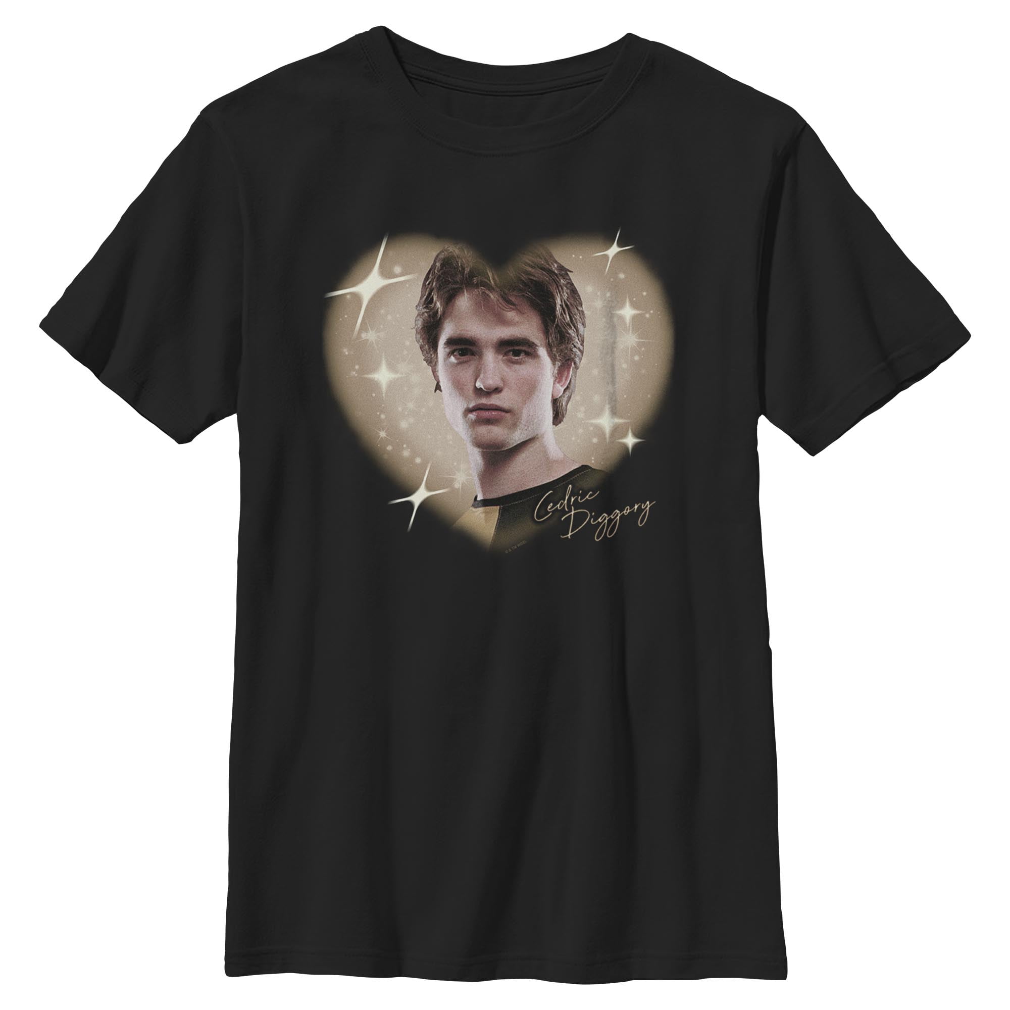 Boys Harry Potter Cedric Diggory Golden Heart T Shirt - Walmart.com