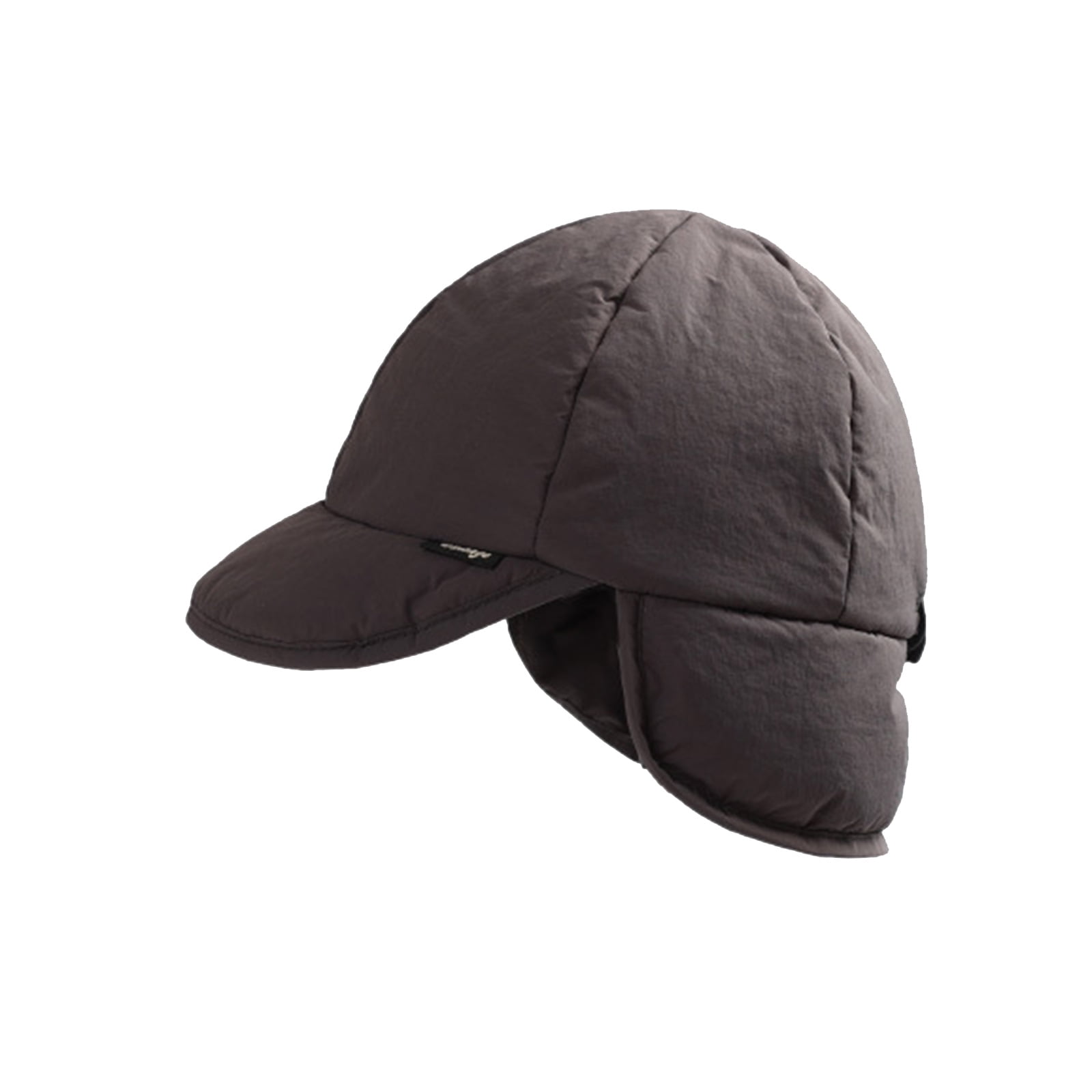Boys Hat Trapper Hat Simple Color Hat Down Hat for Outdoor Winter Mask ...