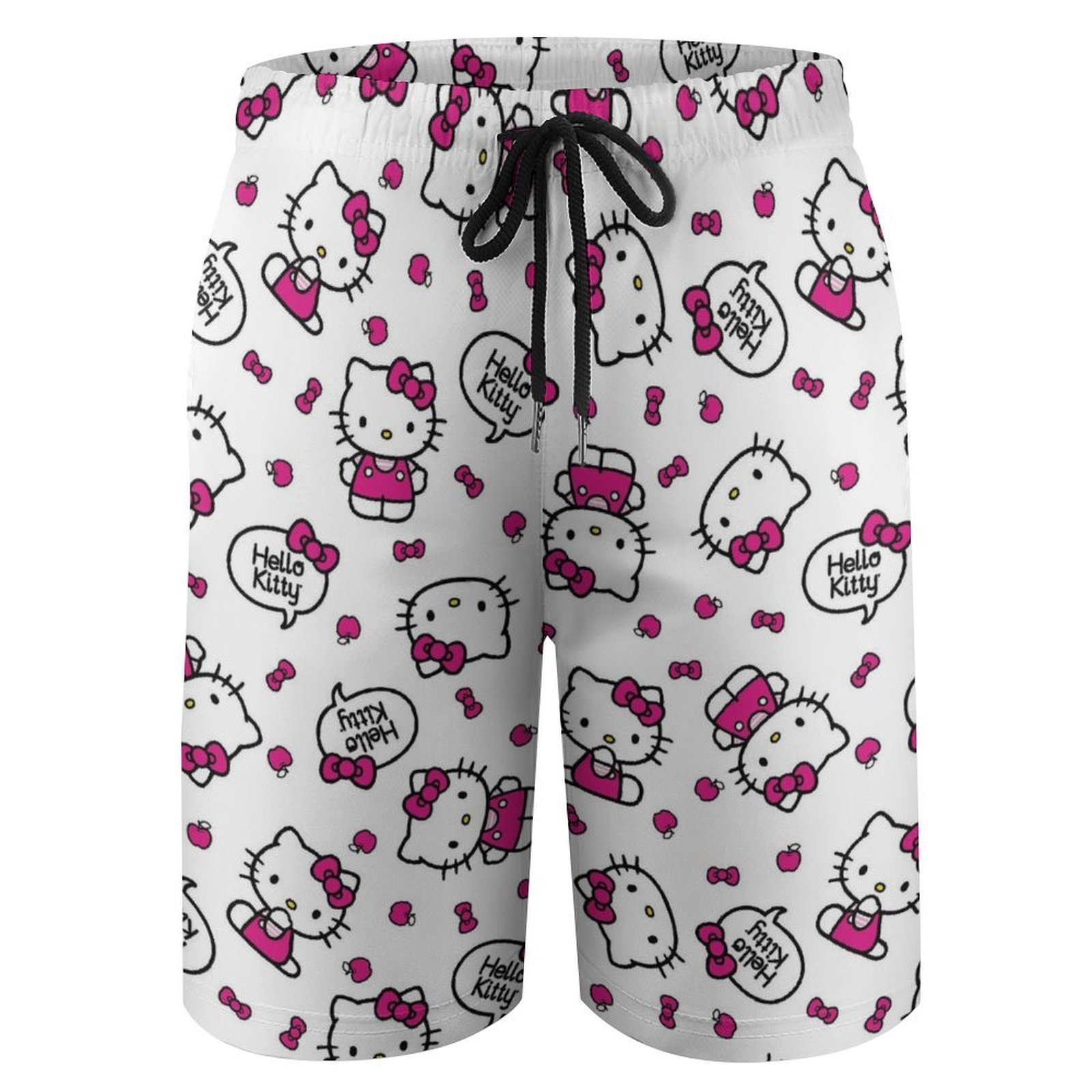 Boys Hello Kitty Swim Trunks Shorts Teen Swimming Shorts with Pocket ...