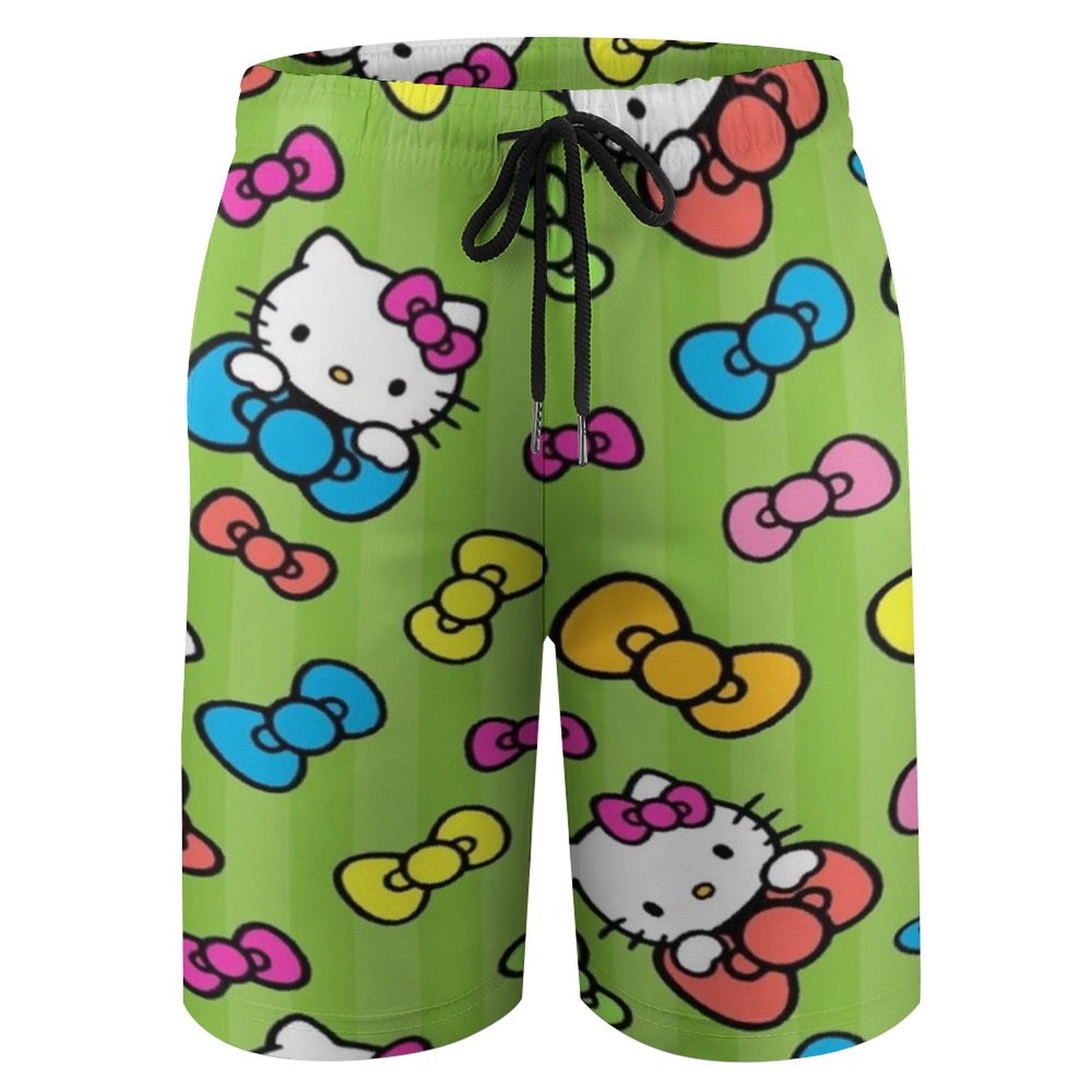 Boys Hello Kitty Swim Trunks Shorts Teen Swimming Shorts with Pocket ...