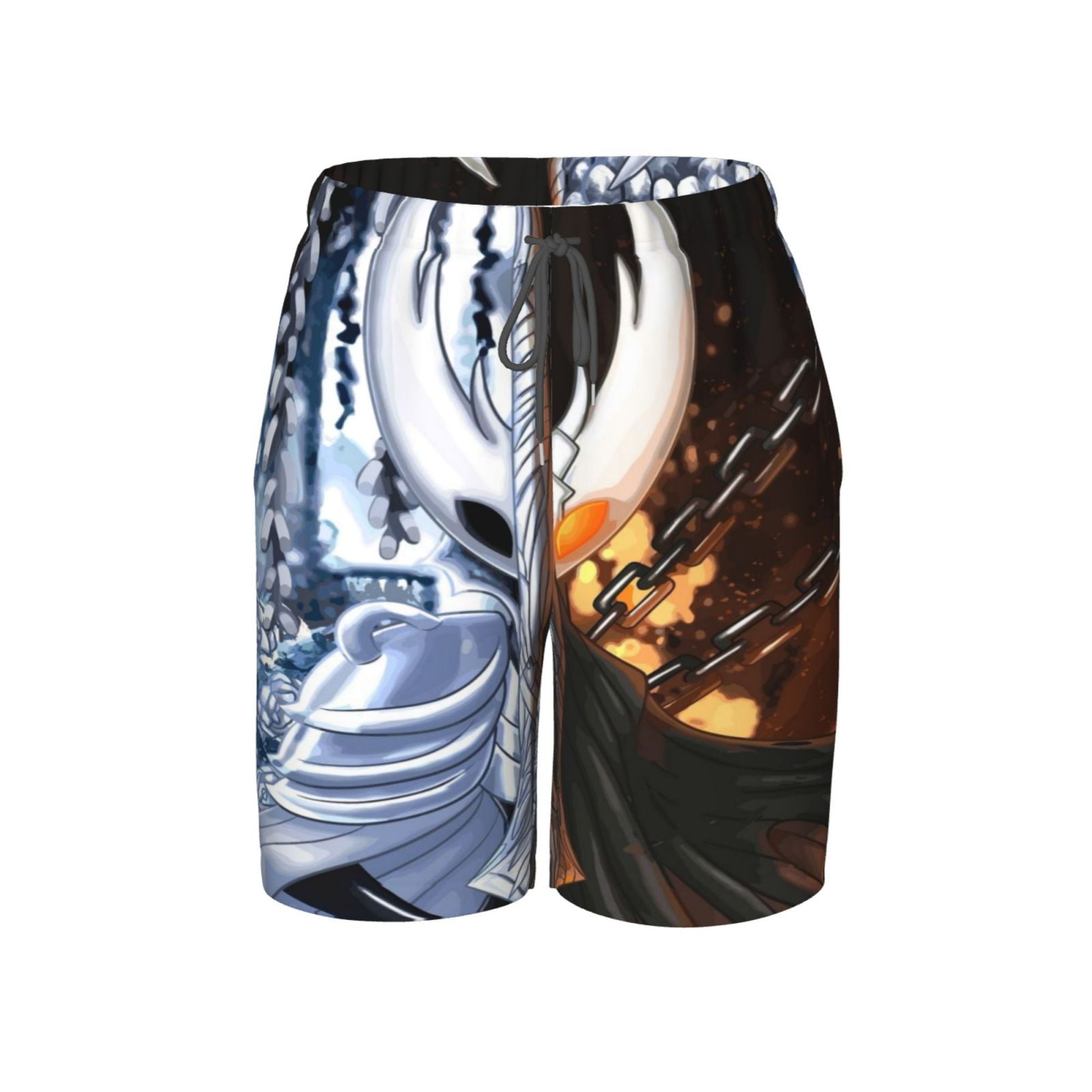Boys Hollow Knight Swim Trunks With Mesh Liner Kids Cartoon Quick Dry ...