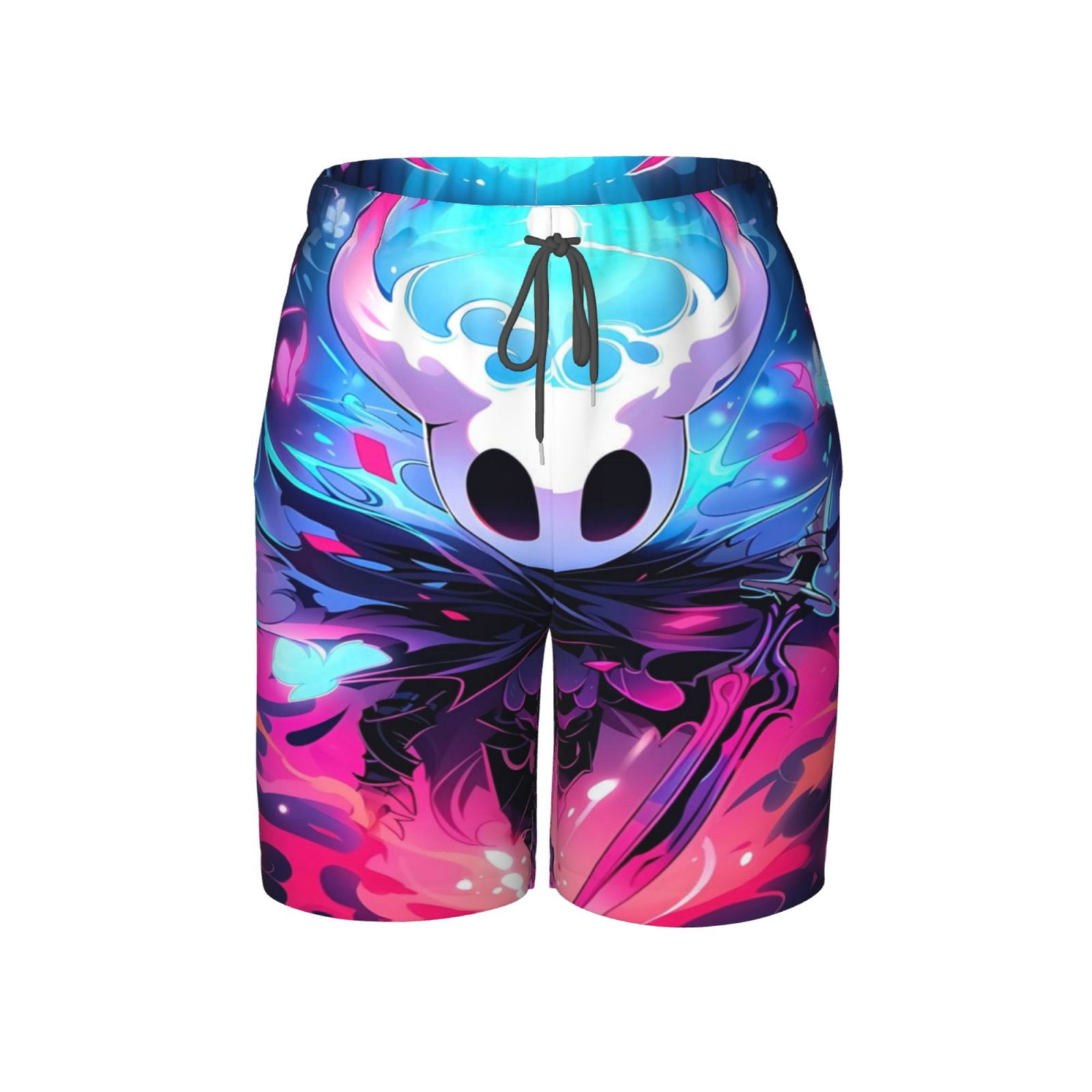 Boys Hollow Knight Swim Trunks With Mesh Liner Kids Cartoon Quick Dry ...