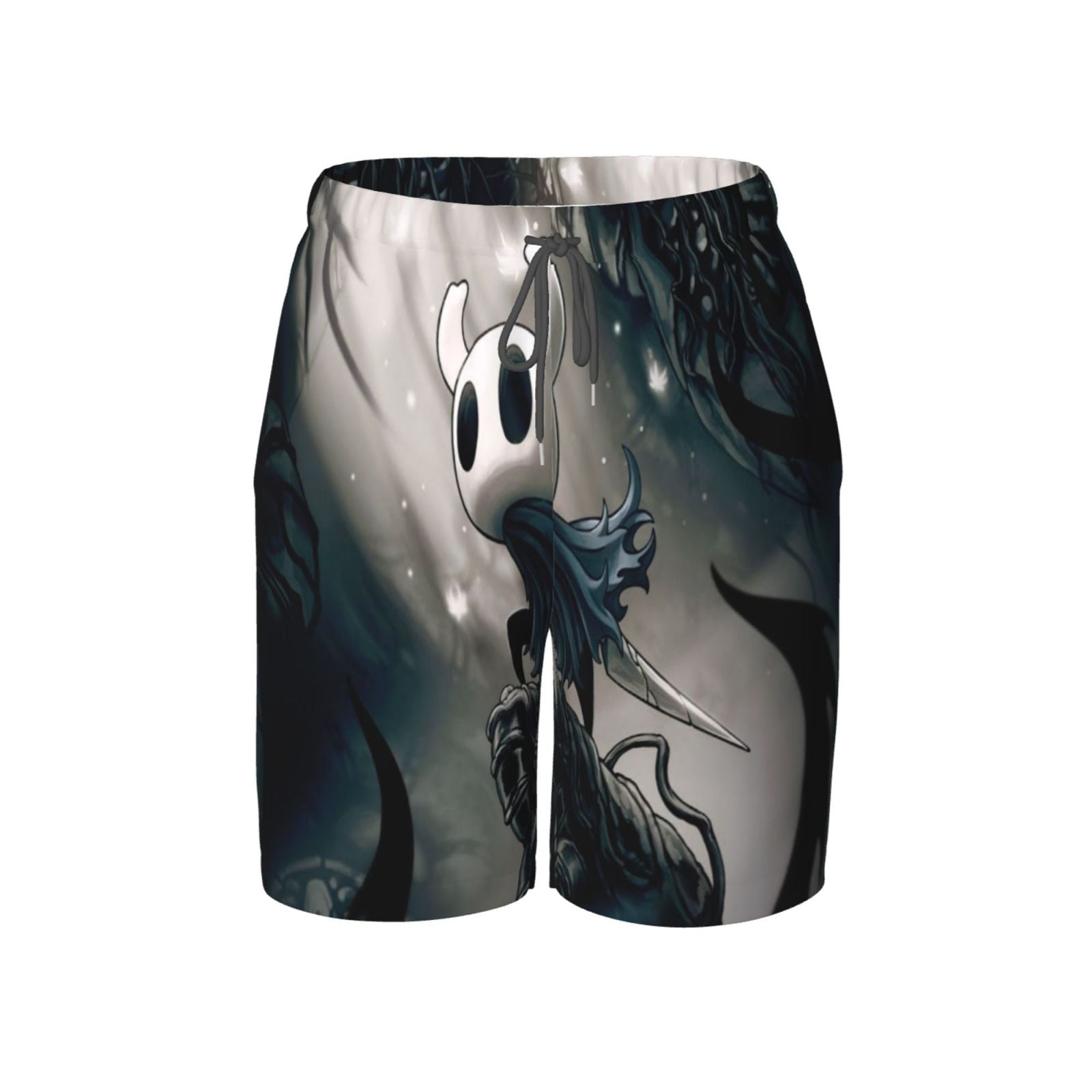 Boys Hollow Knight Swim Trunks With Mesh Liner Kids Cartoon Quick Dry ...
