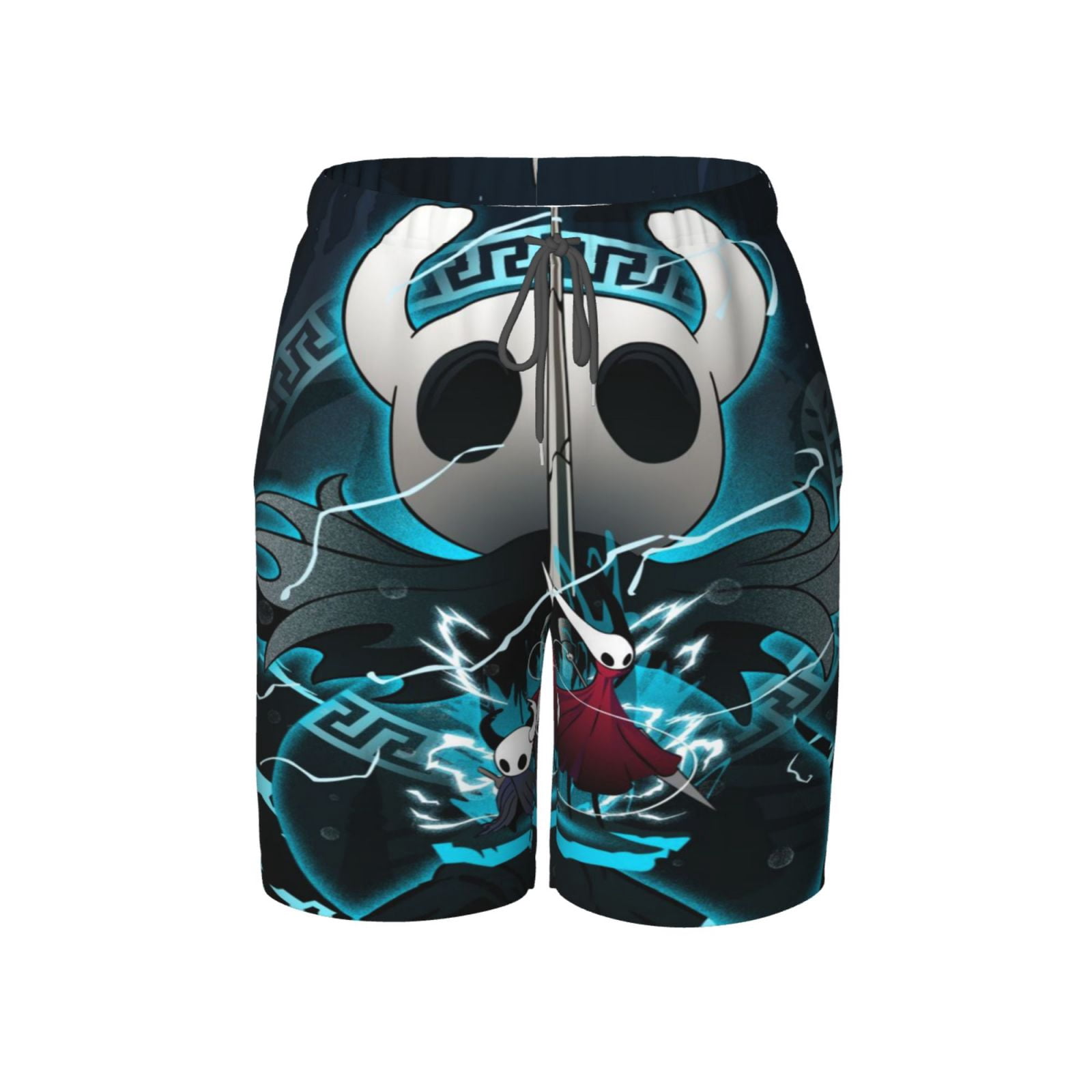 Boys Hollow Knight Swim Trunks With Mesh Liner Kids Cartoon Quick Dry ...