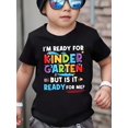 Boys' "I'm Ready for Kindergarten But Is It Ready for Me?" Graphic T ...