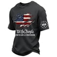 Boys Independence Day Graphic Tee Patriotic Print Design Casual Party ...
