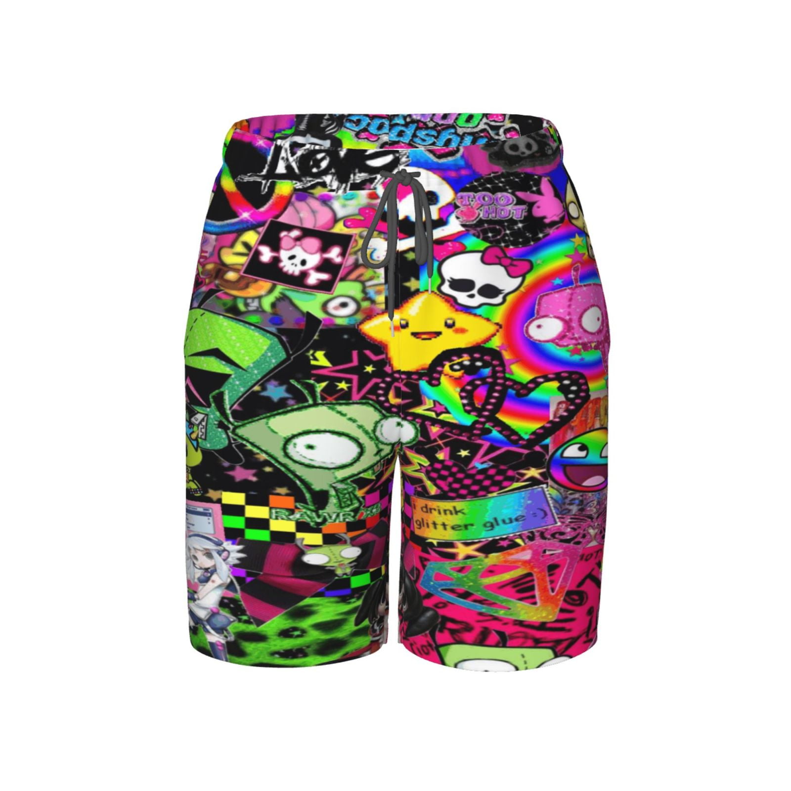 Boys Inva-Der Monster Z1m Gir Swim Trunks With Mesh Liner Kids Cartoon ...