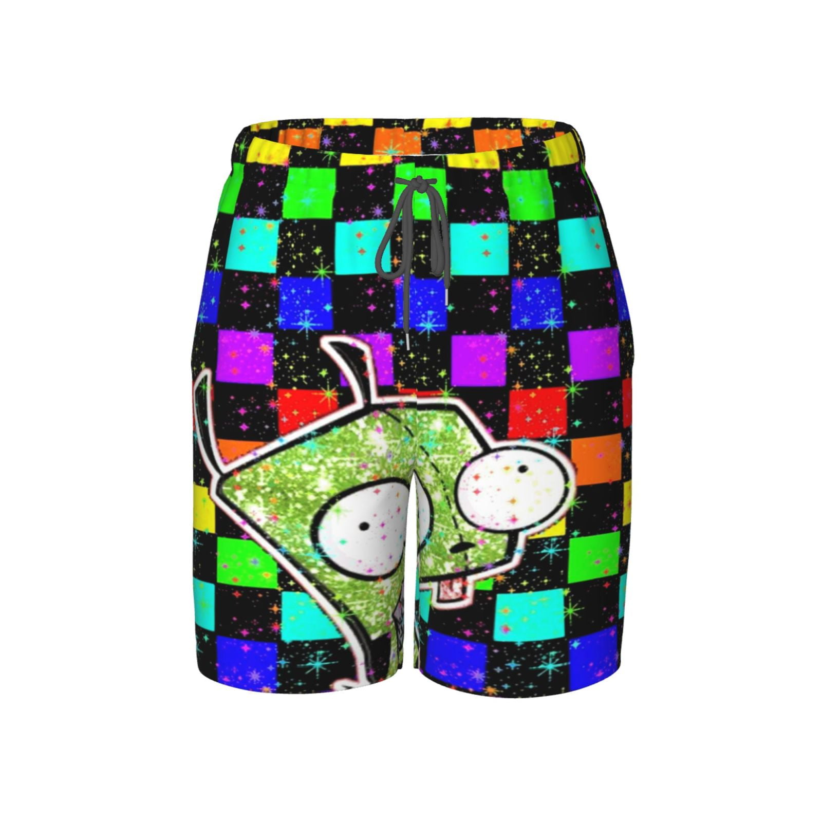 Boys Inva-Der Monster Z1m Gir Swim Trunks With Mesh Liner Kids Cartoon ...