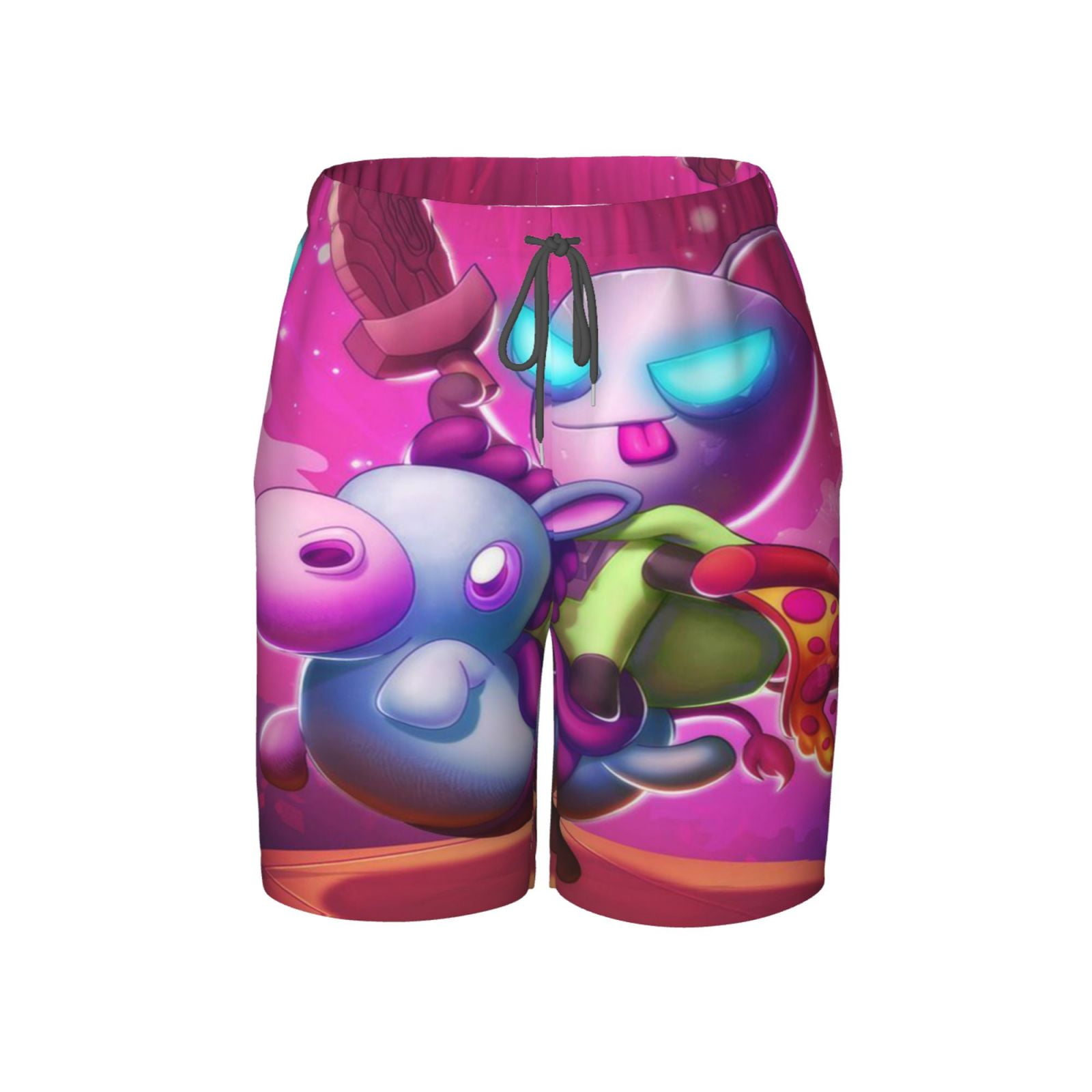 Boys Invader Zim Swim Trunks With Mesh Liner Kids Cartoon Quick Dry ...