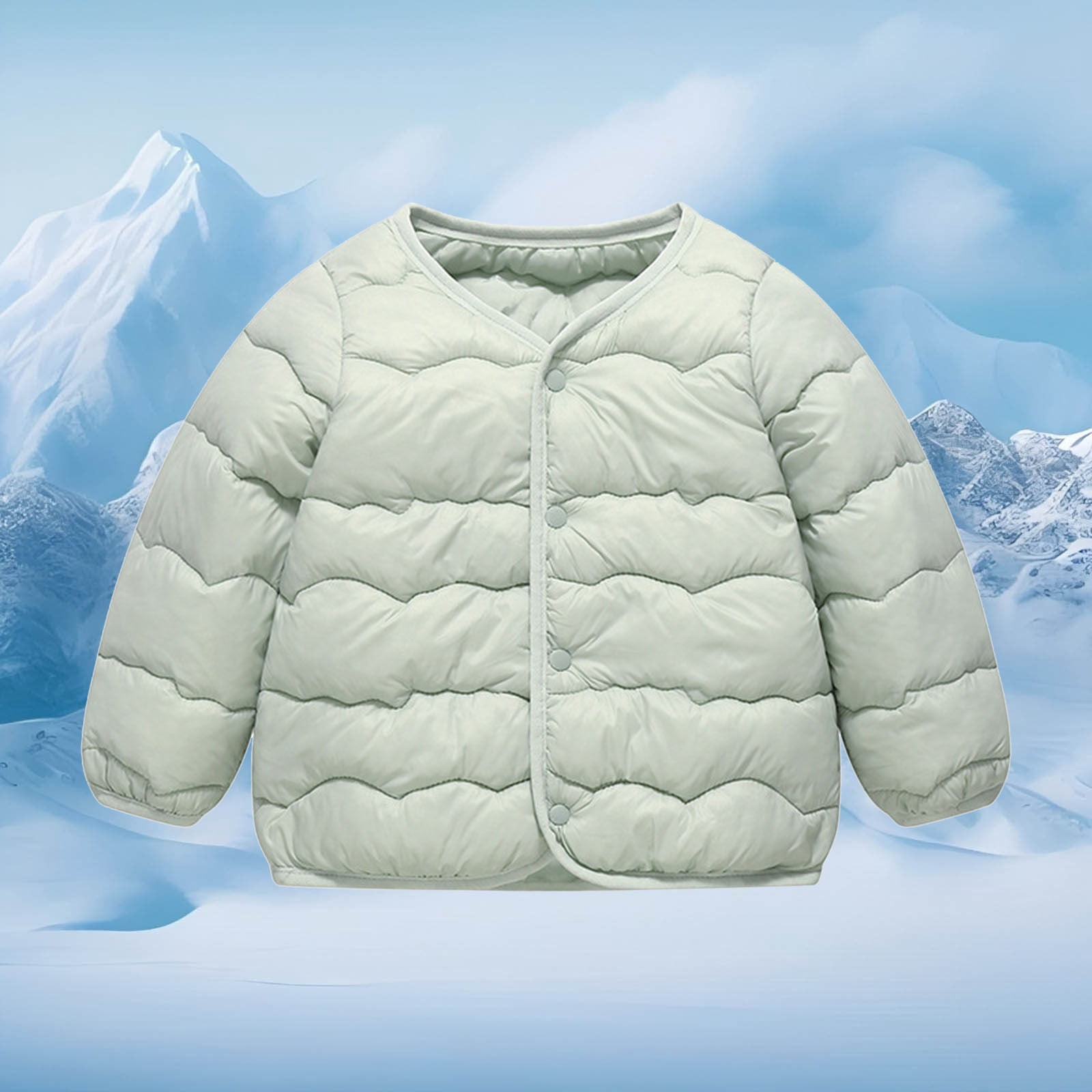 Warm Boys Down Jacket Winter Thermal Padded Coat For Kids With Candy ...
