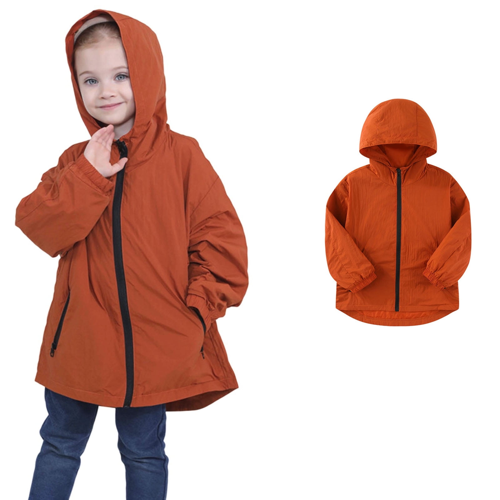 Boys Jacket Toddler Windbreaker Jacket Zip Hoodie Toddler Light Jacket Fall Clothes Kids Clothes ...