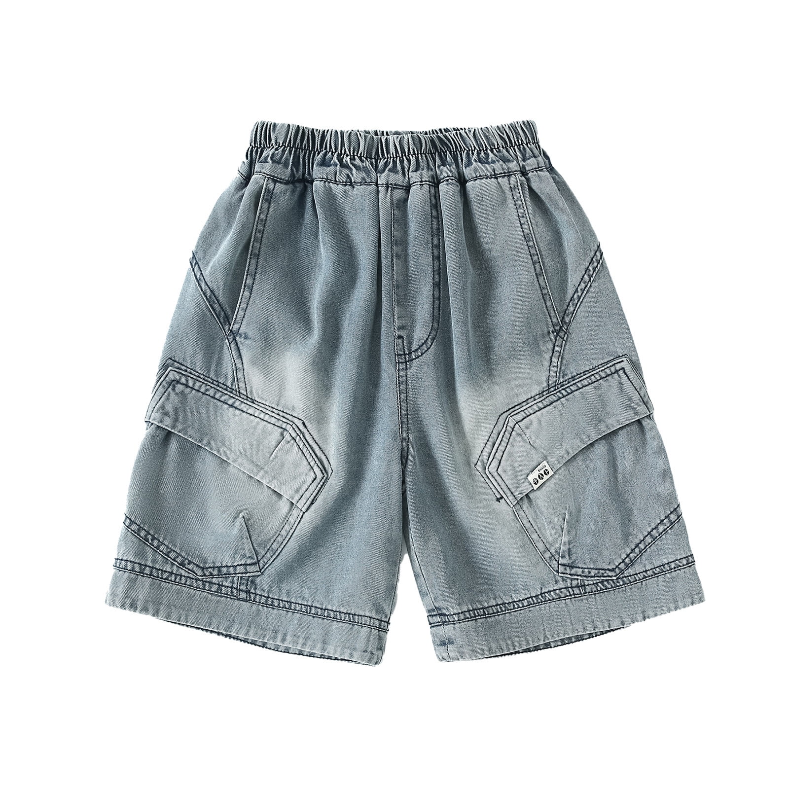 Boys Jean Shorts Straight Leg Casual Boys Summer Clothes Essentials ...