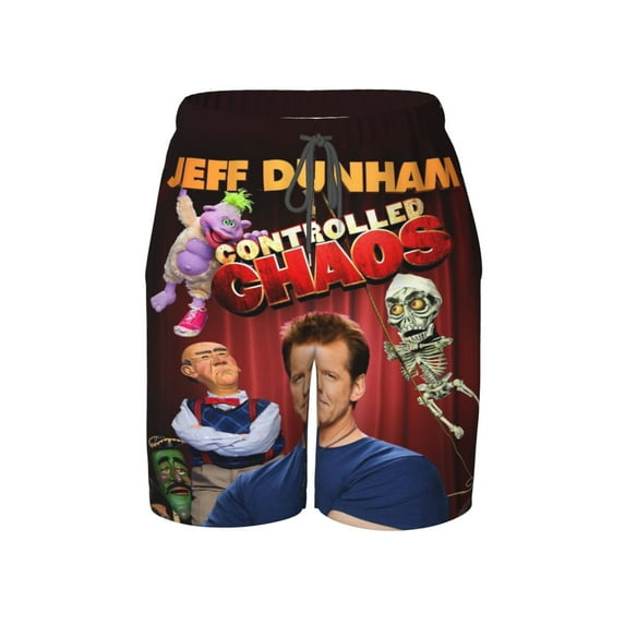 Boys Jeff Retro Dun-Haw Swim Trunks With Mesh Liner Kids Cartoon Quick ...