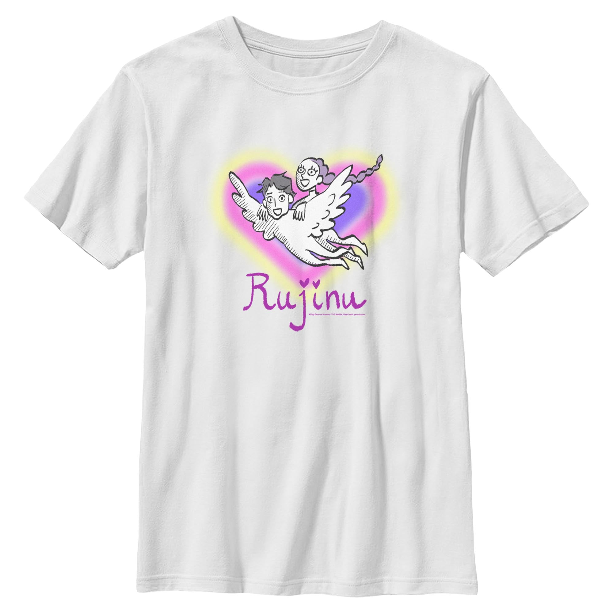 Boys KPop Demon Hunters Fan Art Rujinu T Shirt - Walmart.com