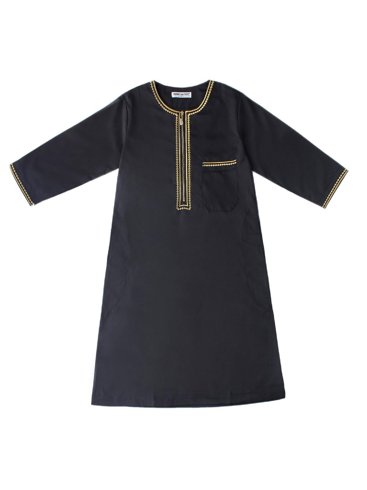 Boys Kaftan Islamic Middle East Arab Jubba Thobe Children ...