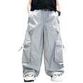 Boys Kids Hiking Cargo Pants, Youth Outdoor Quick Dry UPF 50 ...