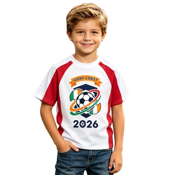 Boys Kids T Shirts Clothes Youth Letter Print Round Neck Short Sleeved ...