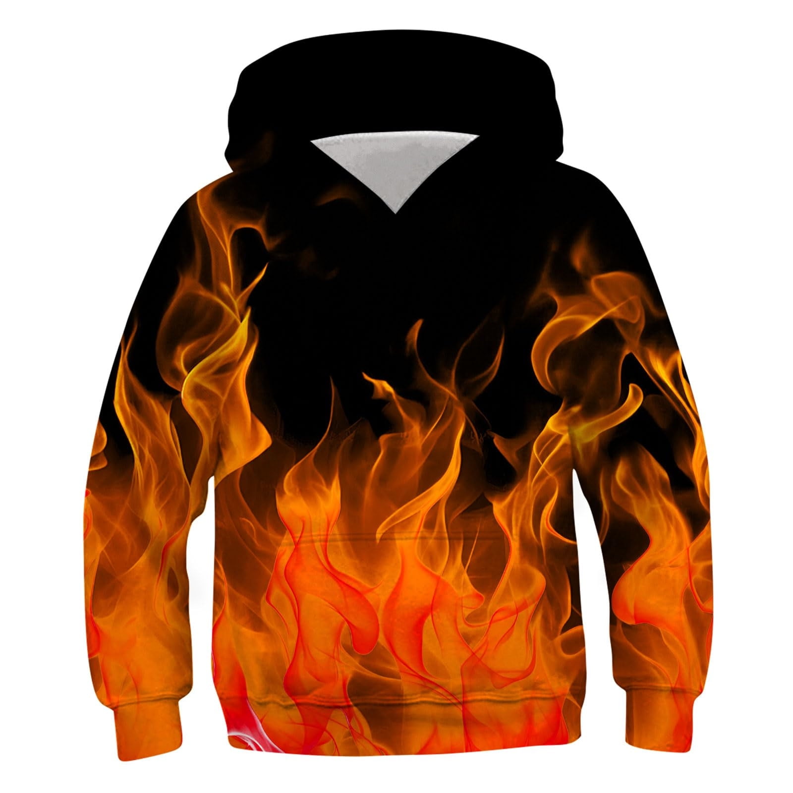 Boys Kids Tie Dye Sweatshirt Boys Girls Hooded Kangaroo Pocket Pullover ...