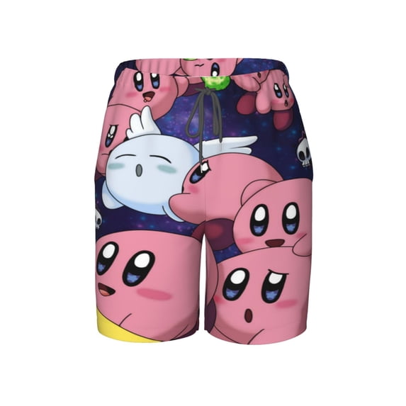 Boys Kir-,By0 Swim Trunks With Mesh Liner Kids Cartoon Quick Dry Swim ...