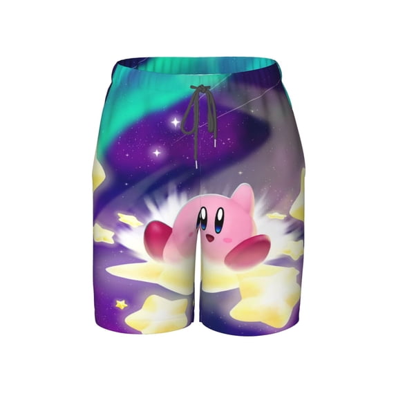 Boys Kir-,By0 Swim Trunks With Mesh Liner Kids Cartoon Quick Dry Swim ...