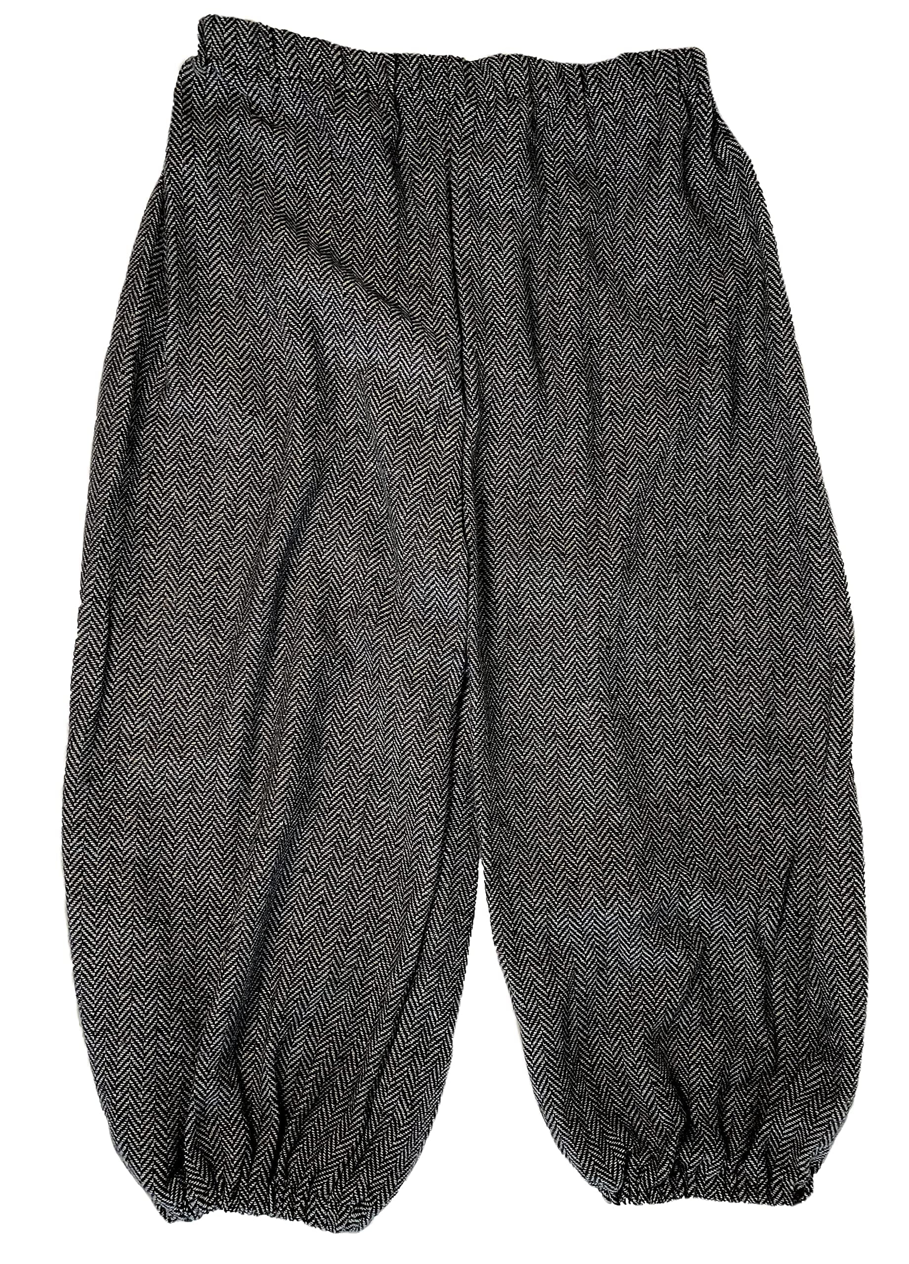 Boys Knickers, Tweed - Black - Size Medium 8-10 | Renaissance Pants ...