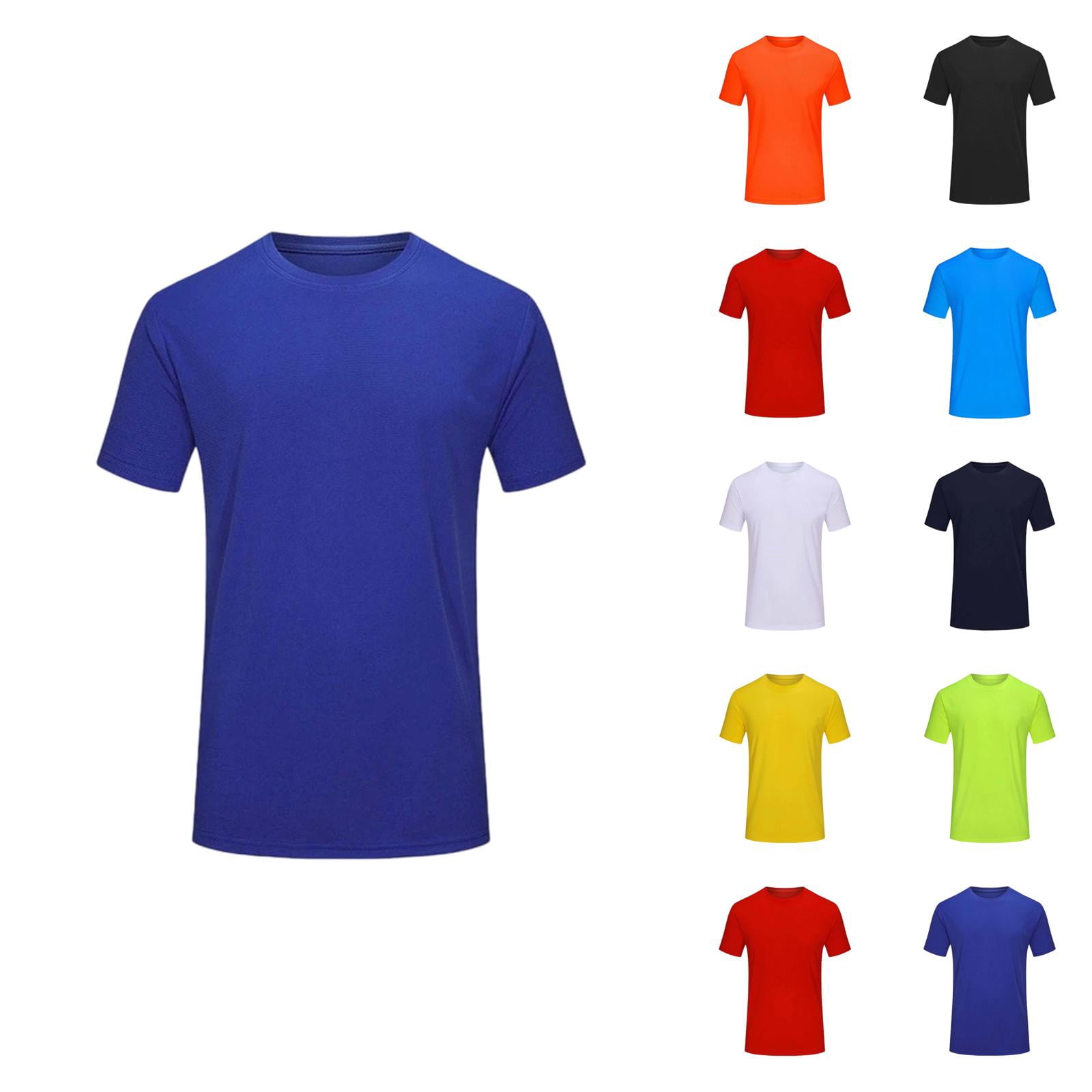 Boys Lightweight T Shirt Breathable Wicking Summer Cool Short Sleeve ...
