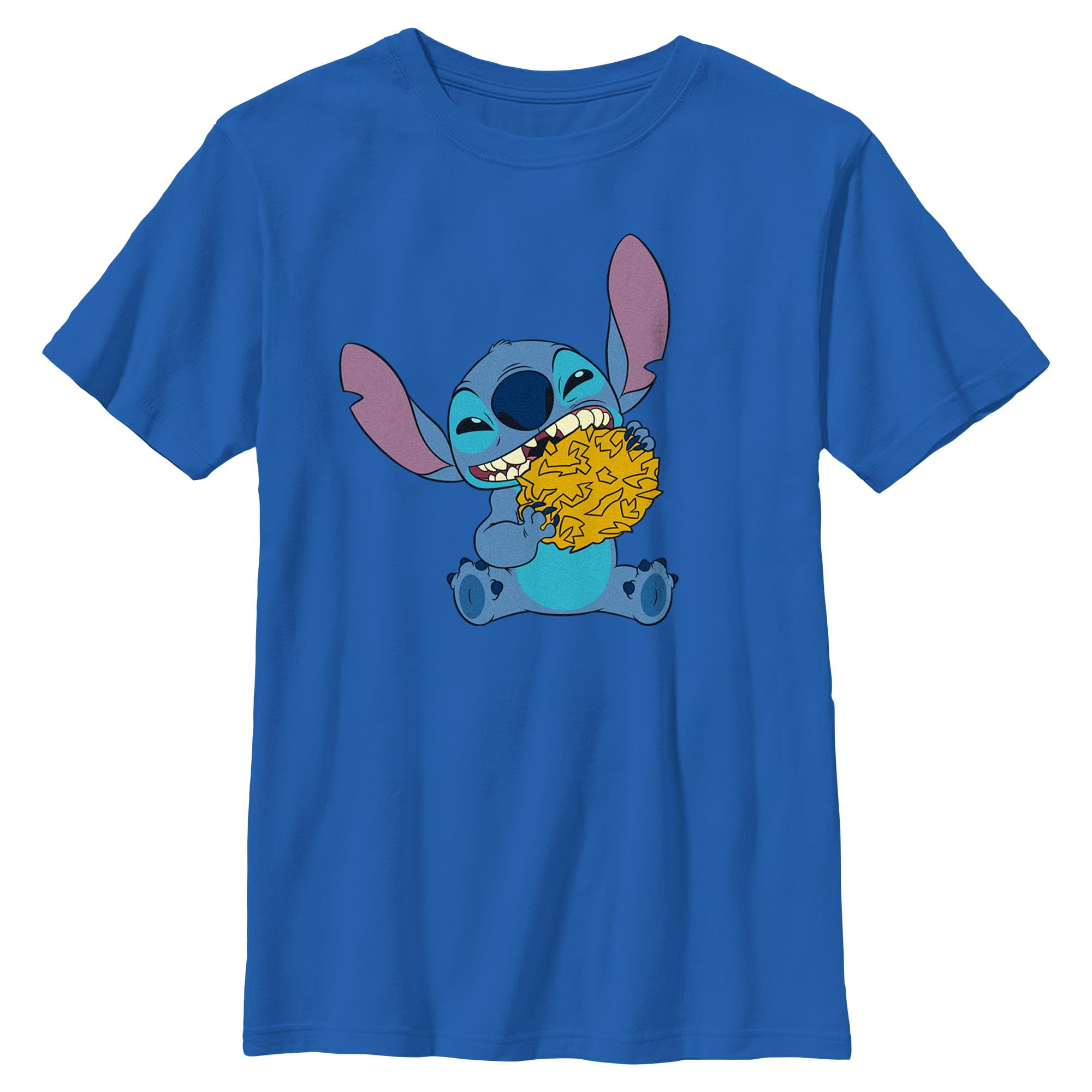 Boys Lilo & Stitch Alien Eating Latke T Shirt - Walmart.com