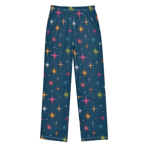 Boys Long Pajama Pants Soft Sleepwear Kids Lounge PJ Bottoms with Side ...