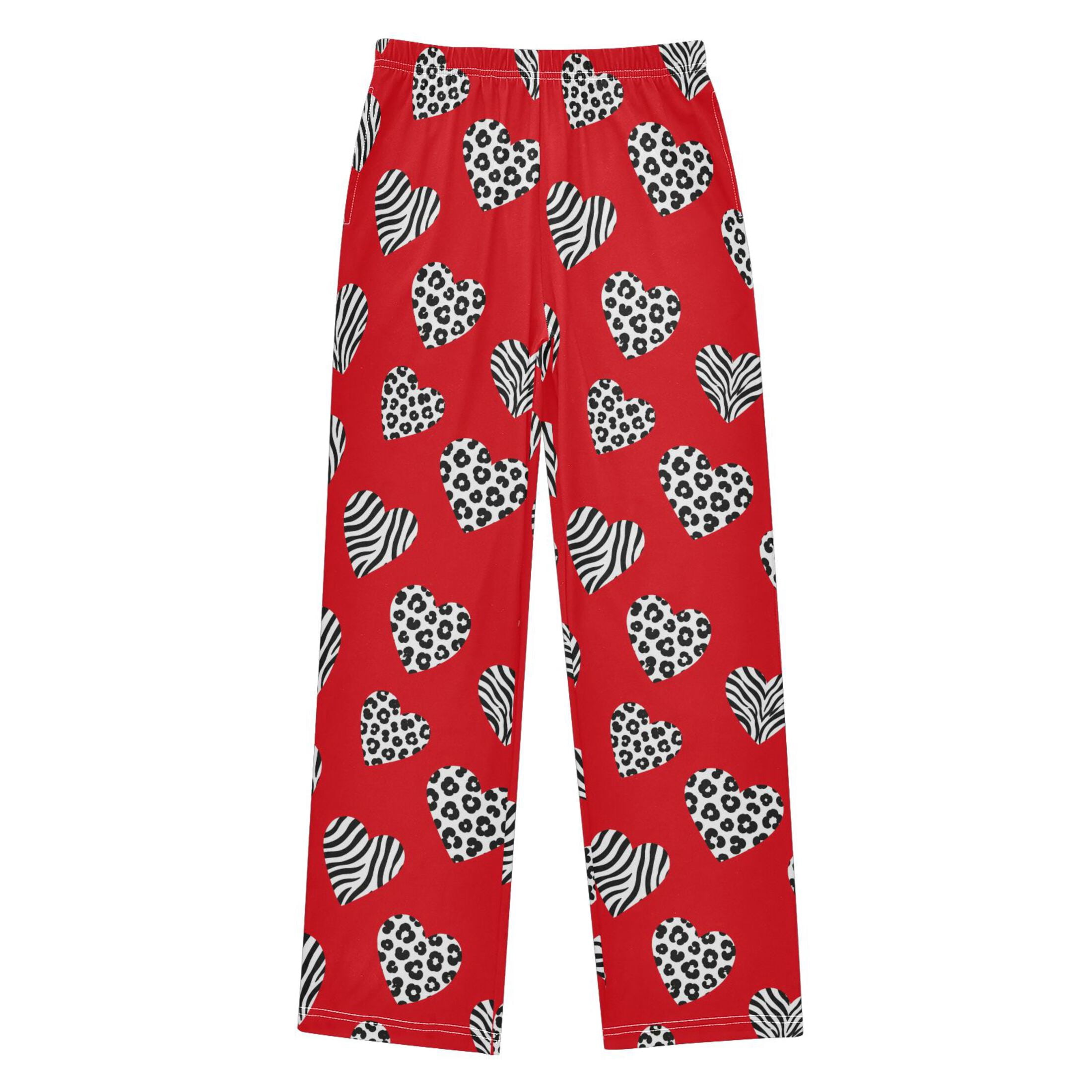 Boys Long Pajama Pants Soft Sleepwear Kids Lounge PJ Bottoms with Side ...