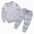 Boys Long Sleeve Fleece Sweatshirt and Pants Set 2 Piece Fall Winter ...