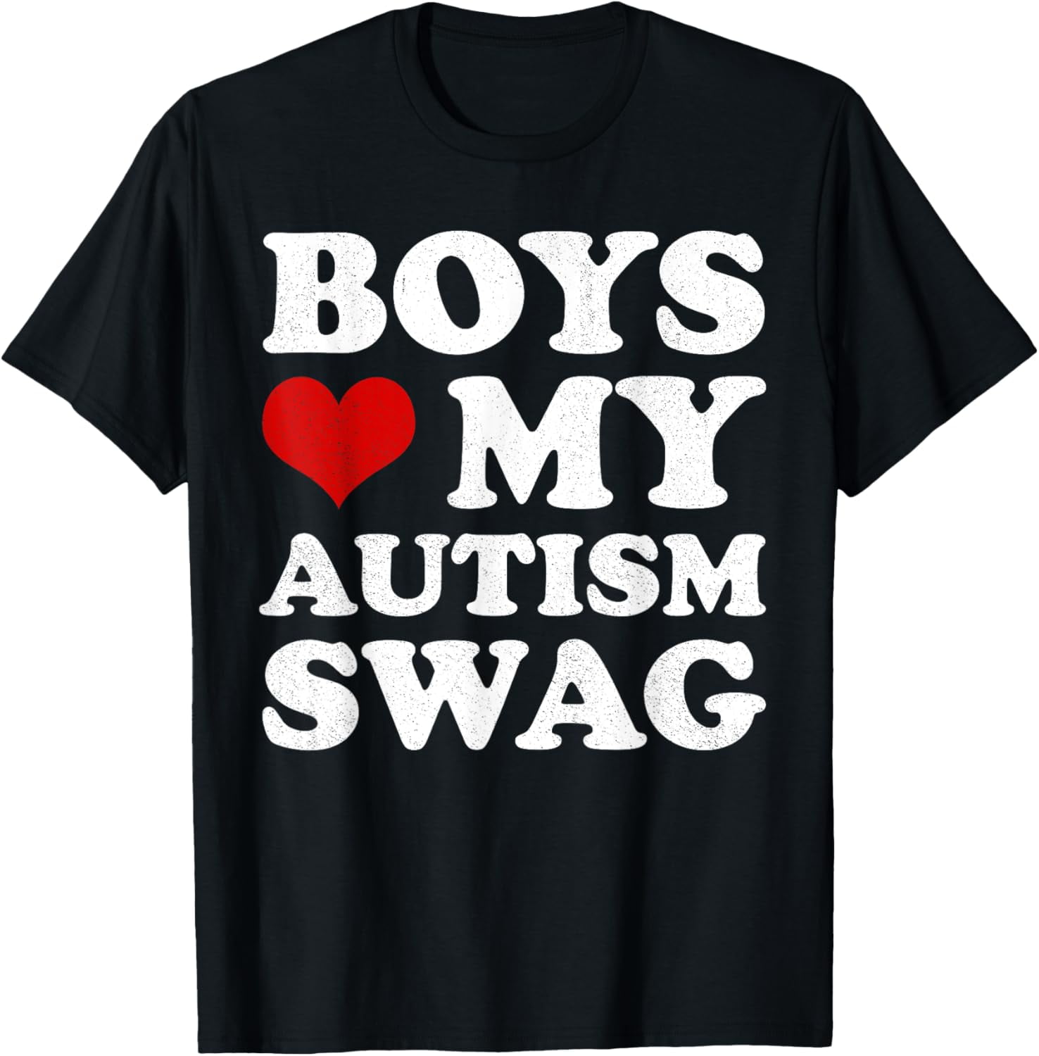 Boys Love My Autism Swag Funny Autistic Girl Autism T-Shirt - Walmart.com