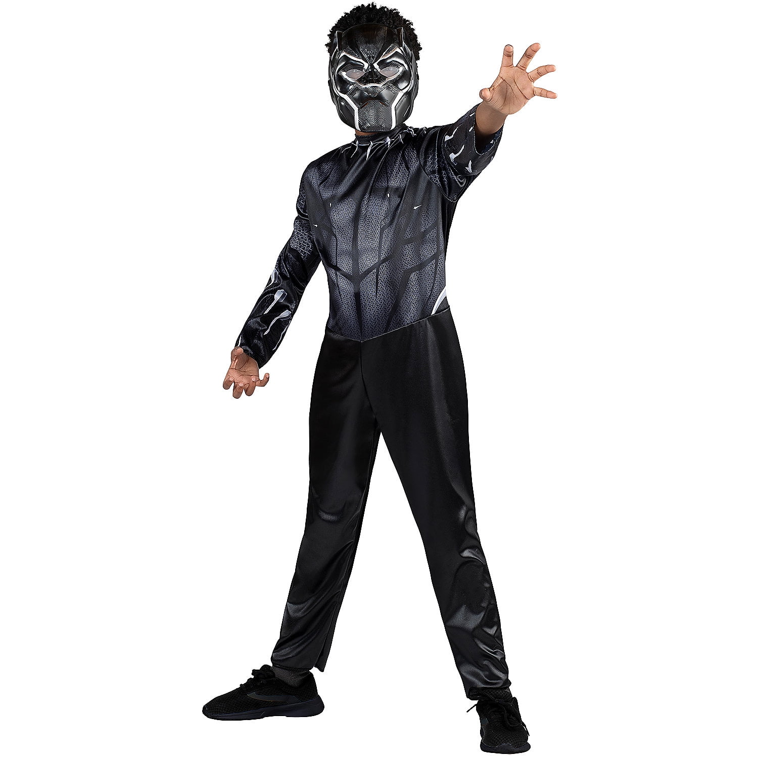MARVEL Boys Black Panther Halloween Costume for Kids - Value Child ...
