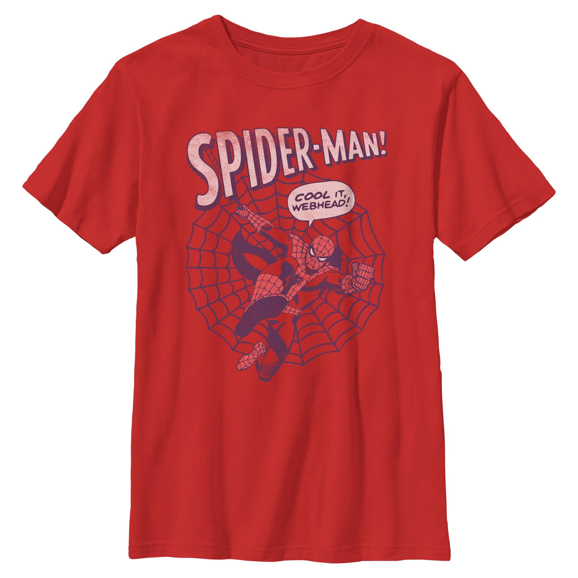 Boys Marvel: Spider-Man Cool It Webhead T Shirt - Walmart.com