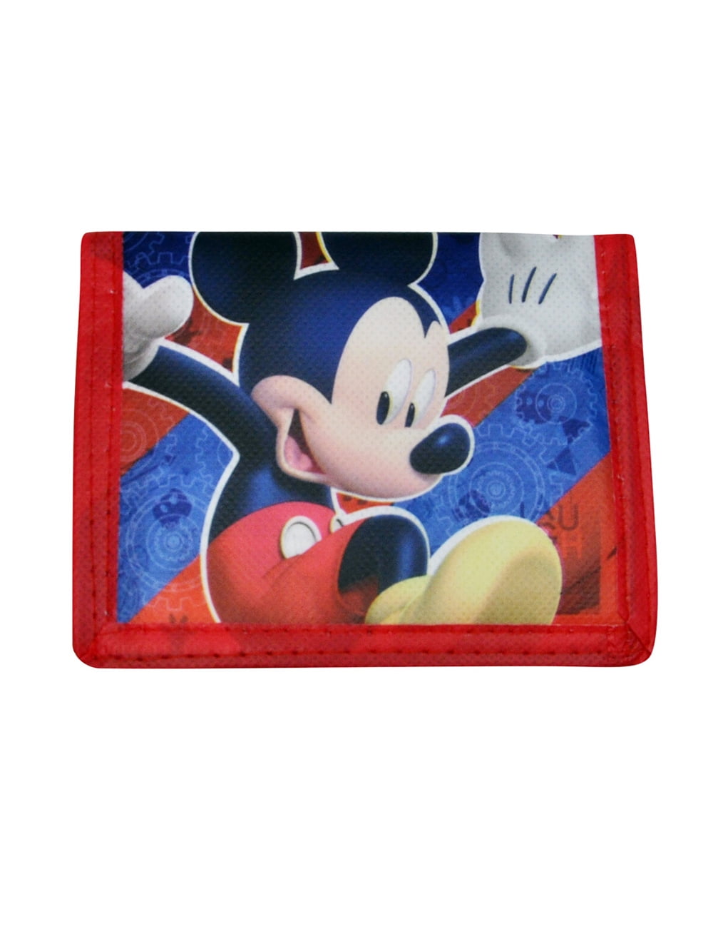 Boys Mickey Mouse Clubhouse Bi-Fold Wallet Red Blue - Walmart.com