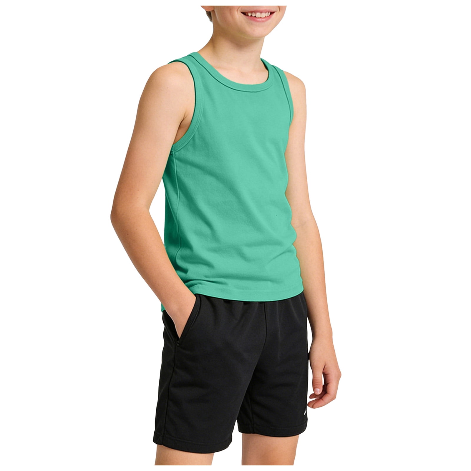 Boys Moisture Wicking Shirts Boys Beach Vest Boys Tank Tops Casual ...
