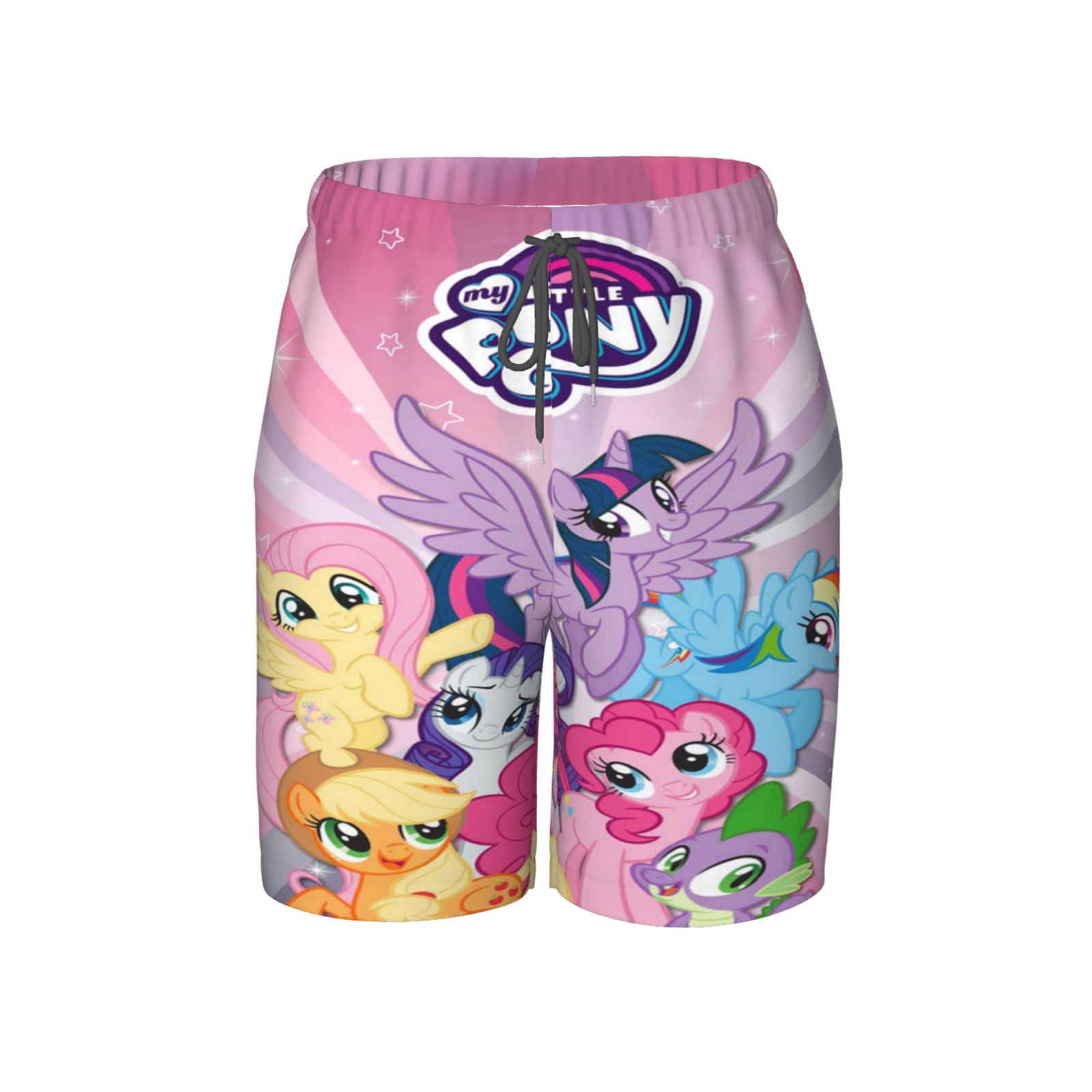 Boys My Lit-tle Pony Swim Trunks Mesh Liner Swim Shorts Quick Dry ...