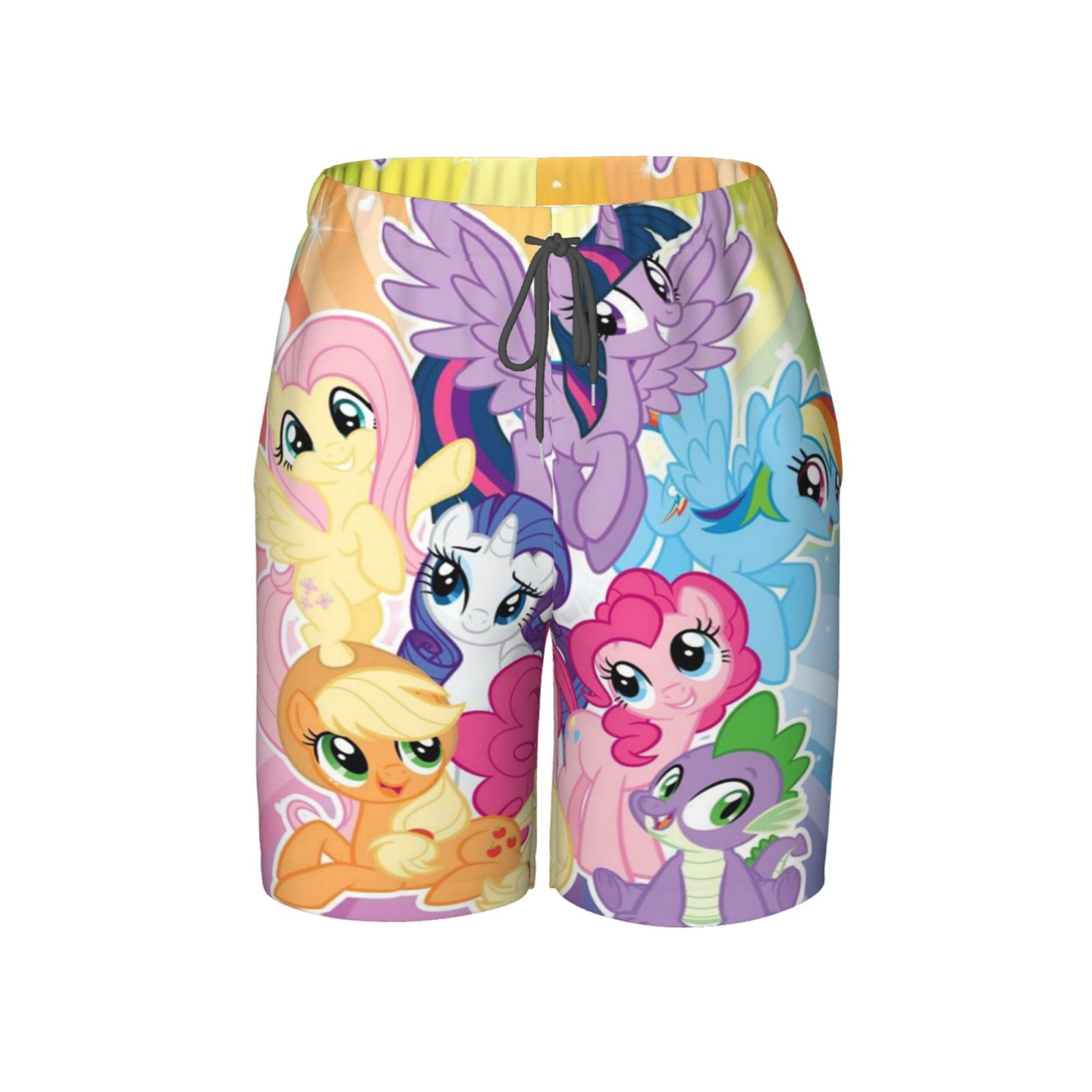 Boys My Lit-tle Pony Swim Trunks Mesh Liner Swim Shorts Quick Dry ...