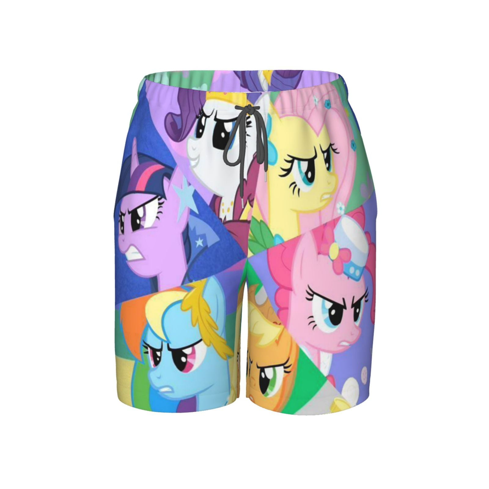 Boys My Lit-tle Pony Swim Trunks Mesh Liner Swim Shorts Quick Dry ...