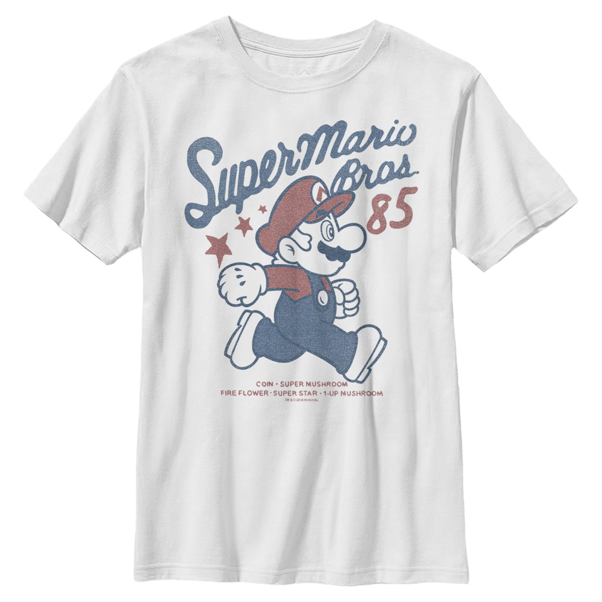 Boys Nintendo Super Mario Bros 85 T Shirt - Walmart Business Supplies