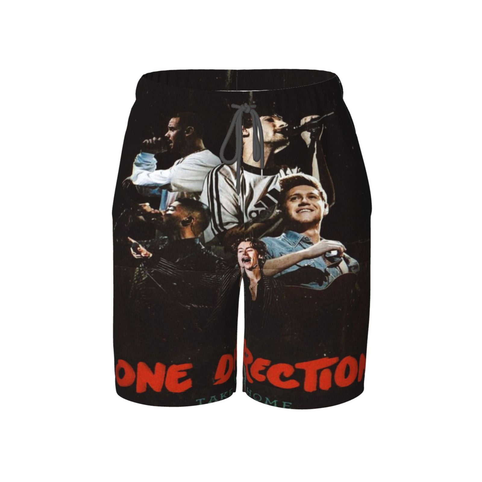 Boys One Direc-,Ti0n Swim Trunks With Mesh Liner Kids Cartoon Quick Dry ...