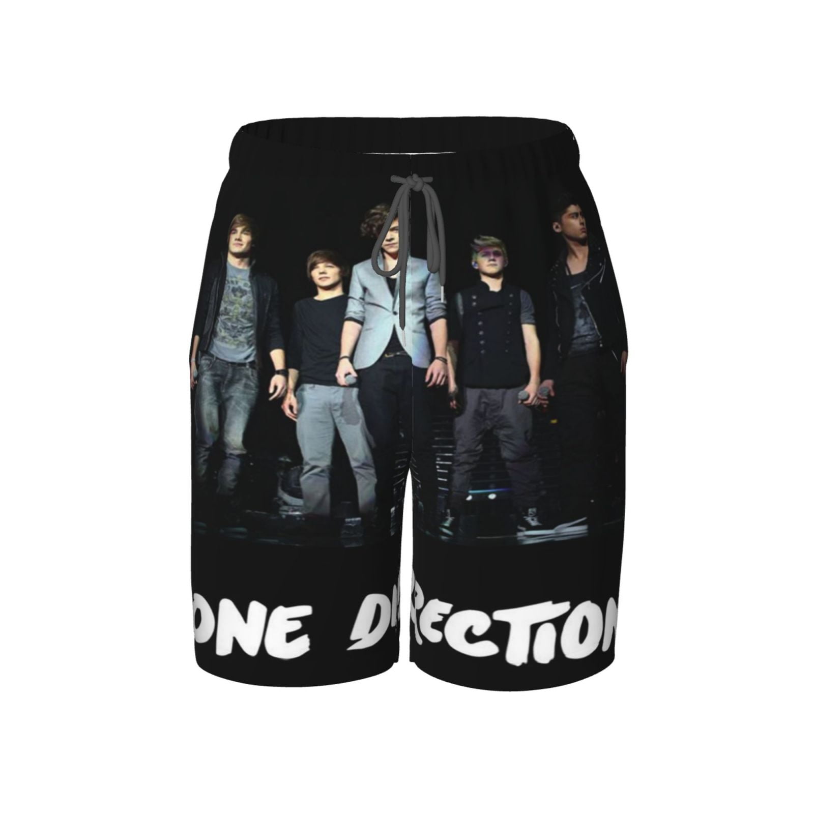 Boys One Direc-,Ti0n Swim Trunks With Mesh Liner Kids Cartoon Quick Dry ...