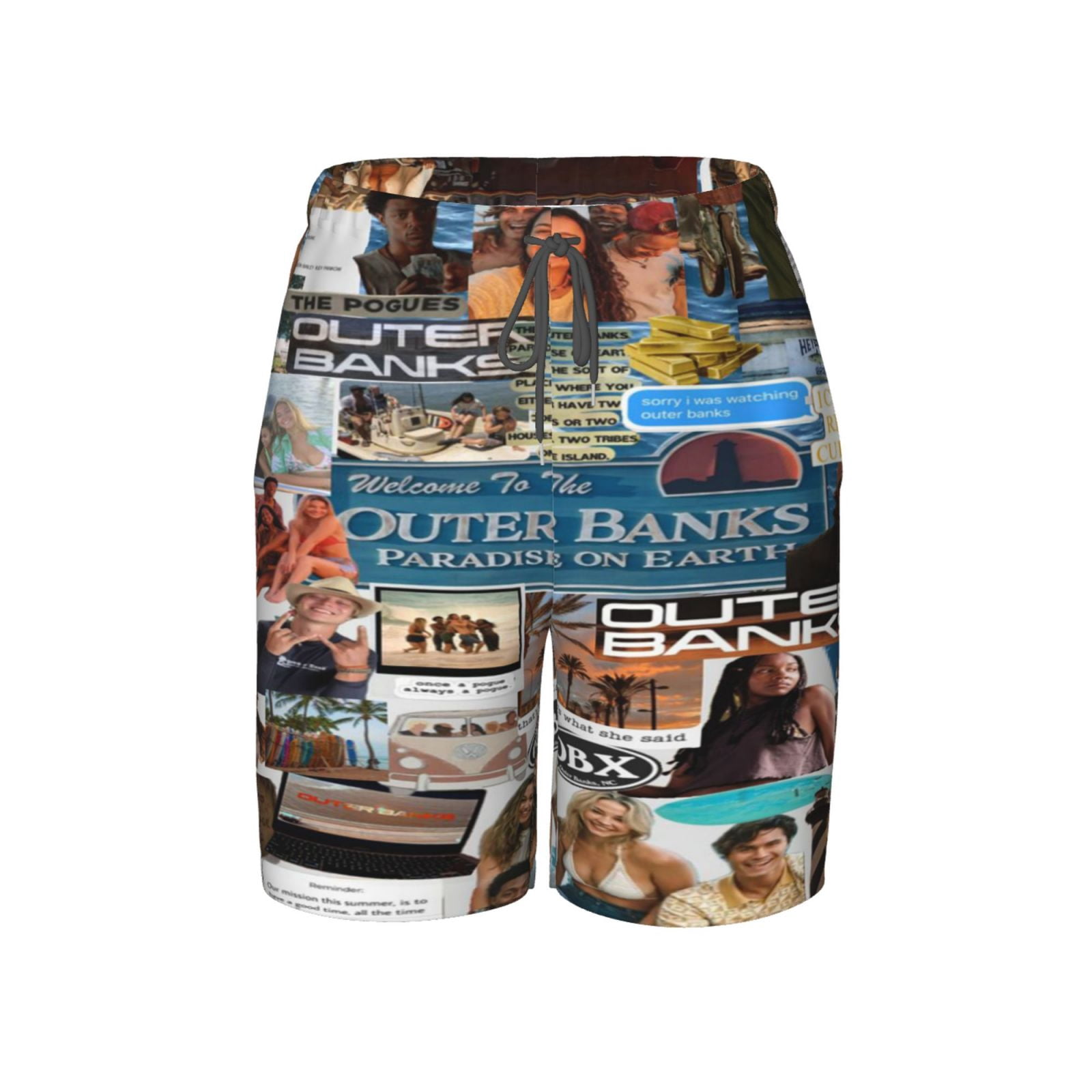Boys Outer Banks JJ Maybank Swim Trunks Mesh Liner Swim Shorts Quick ...